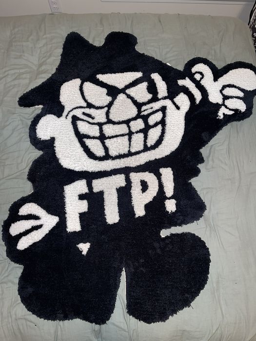 Fuck The Population FTP Boris Rug | Grailed