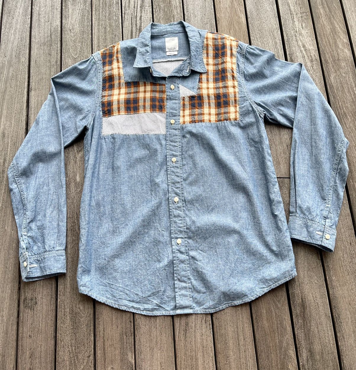 Visvim Visvim Grainger Patchwork Shirt L/S | Grailed