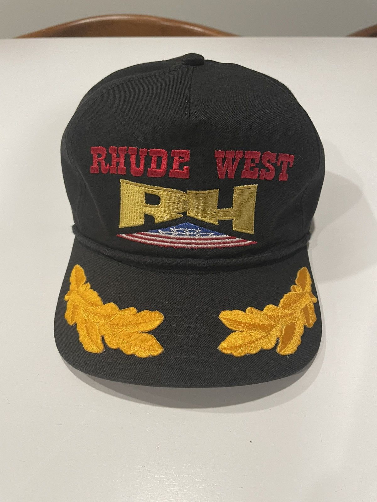 Rhude Rhude west RH F1 racing hat | Grailed