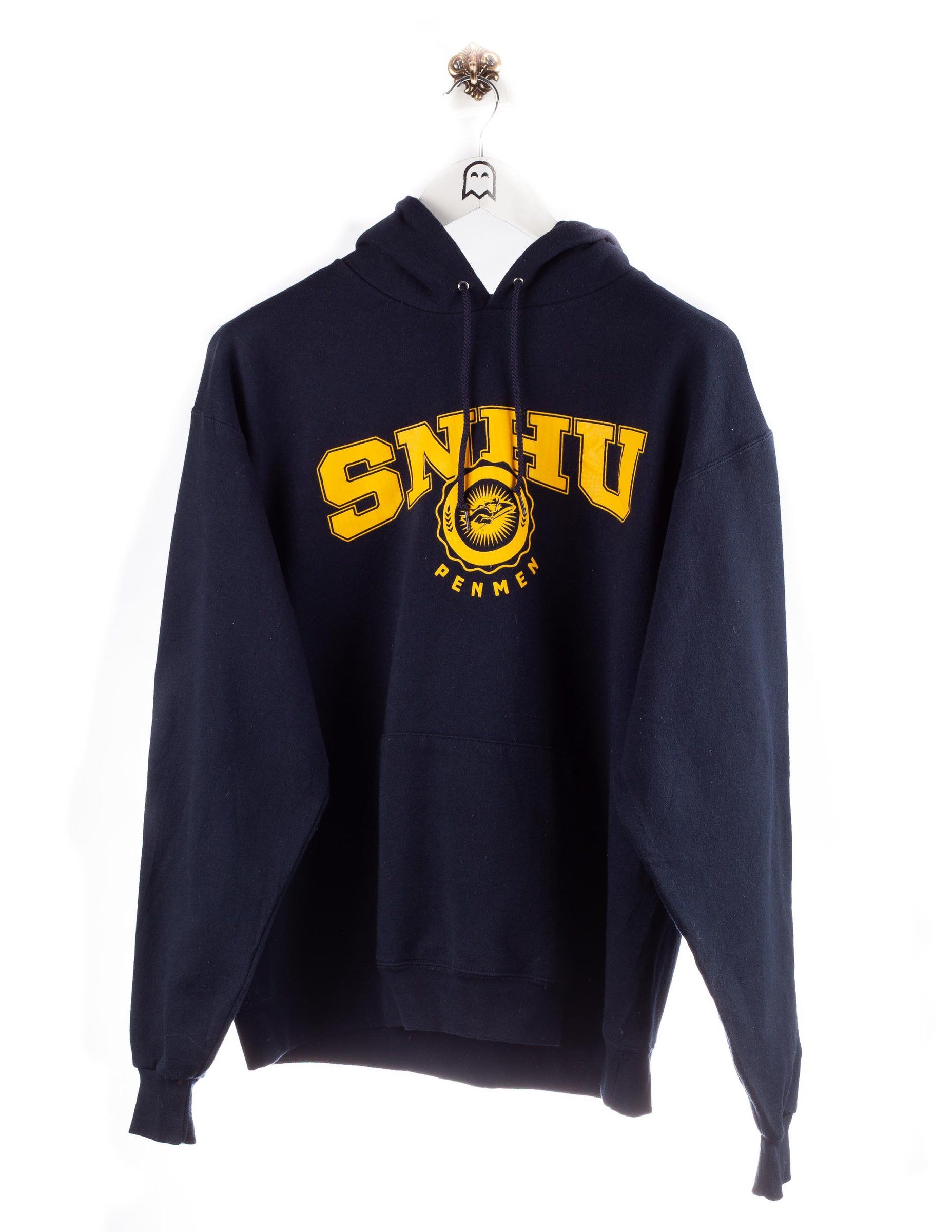 Champion Vintage Champion Hoodie SNHU Penmen Print Navy | Grailed