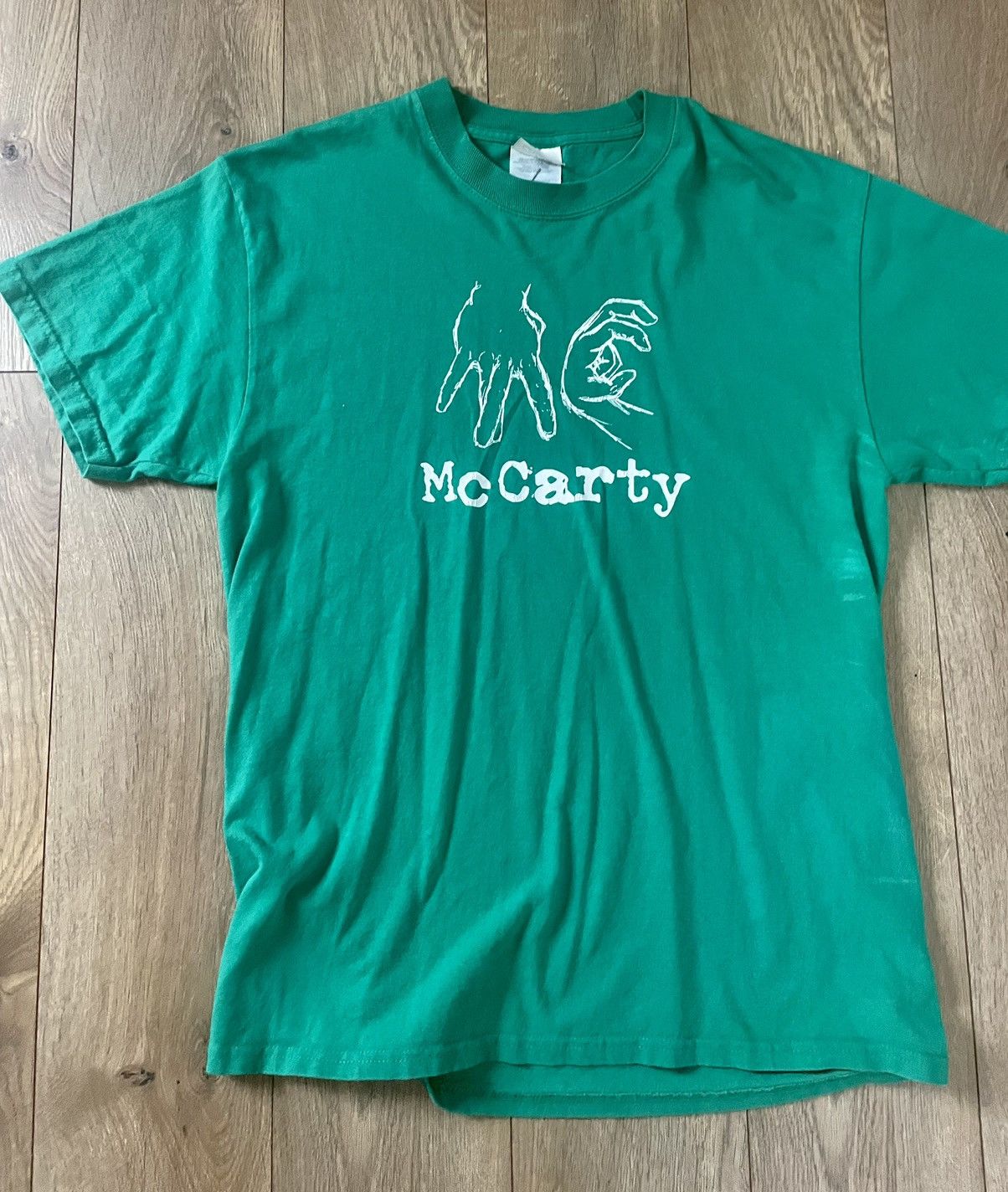 Band Tees MC ‘Gang Signs’ McCarty Underground 90s Punk Rock Band Tee ...