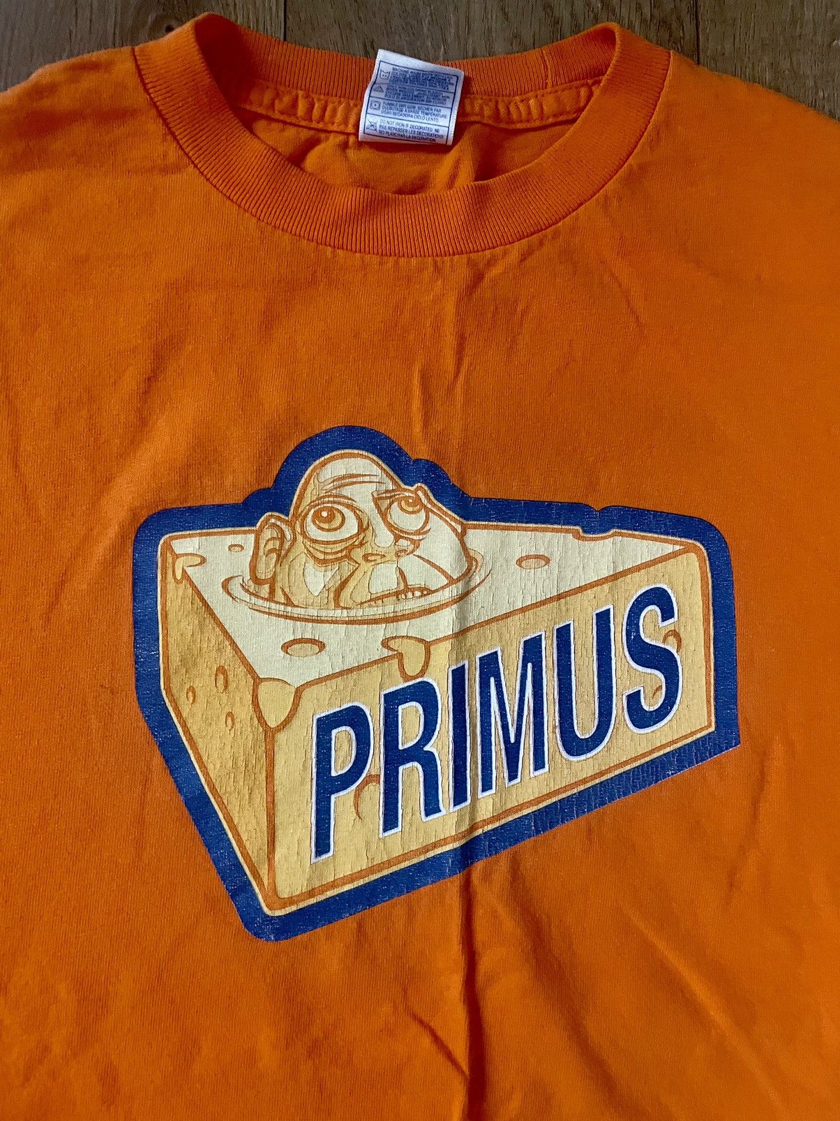 Band Tees × Vintage PRIMUS CHEESE HEAD Big Graphic Logo Retro Tour Tee ...