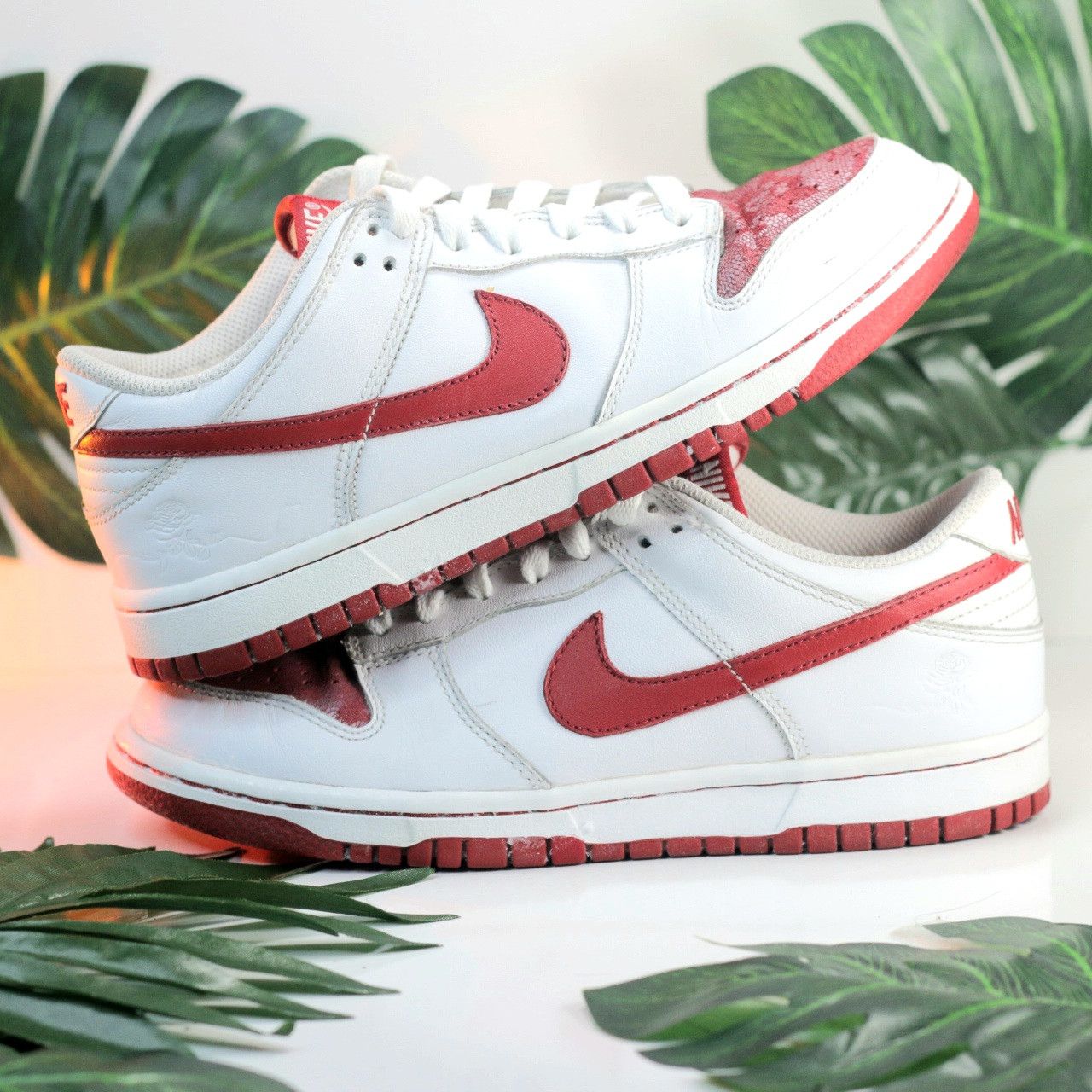 Nike Nike Dunk Low Red Rose size 7W/5.5Y | Grailed