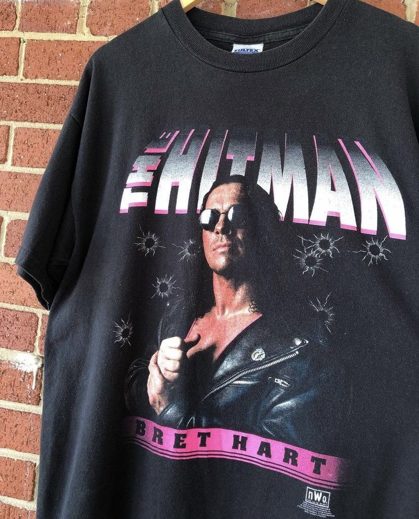 Vintage Vintage Bret Hart Tee | Grailed