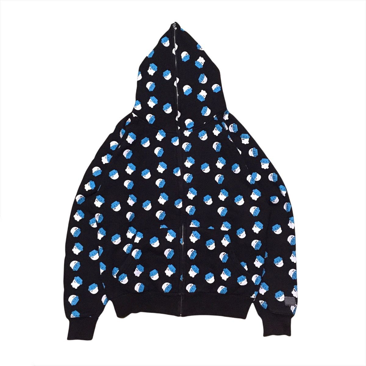 Japanese Brand × Streetwear Japanese Brand Banc Full Zipper Hoodie Full ...