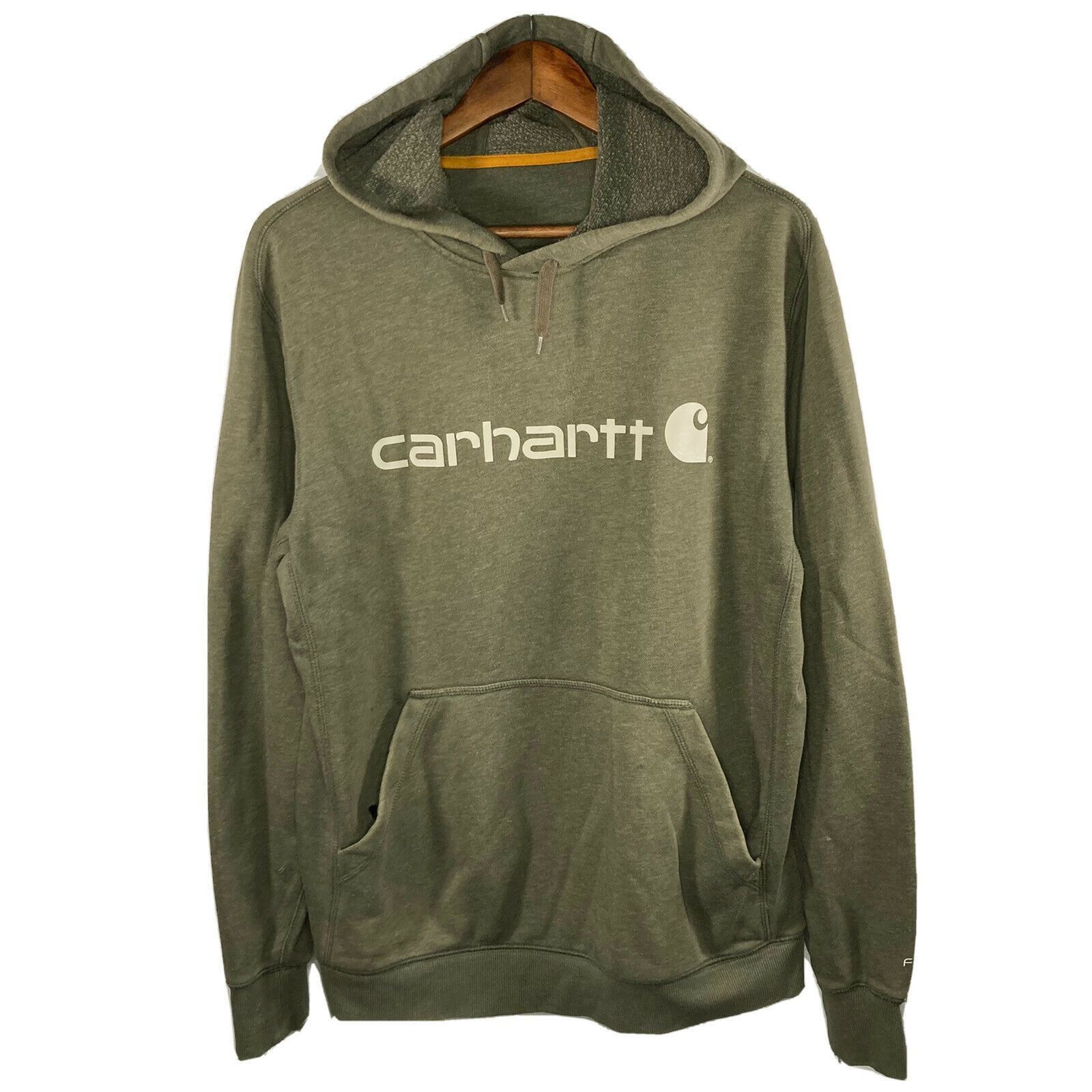 Carhartt *DISTRESSED Carhartt Force Delmont Signature Graphic Hoodie ...