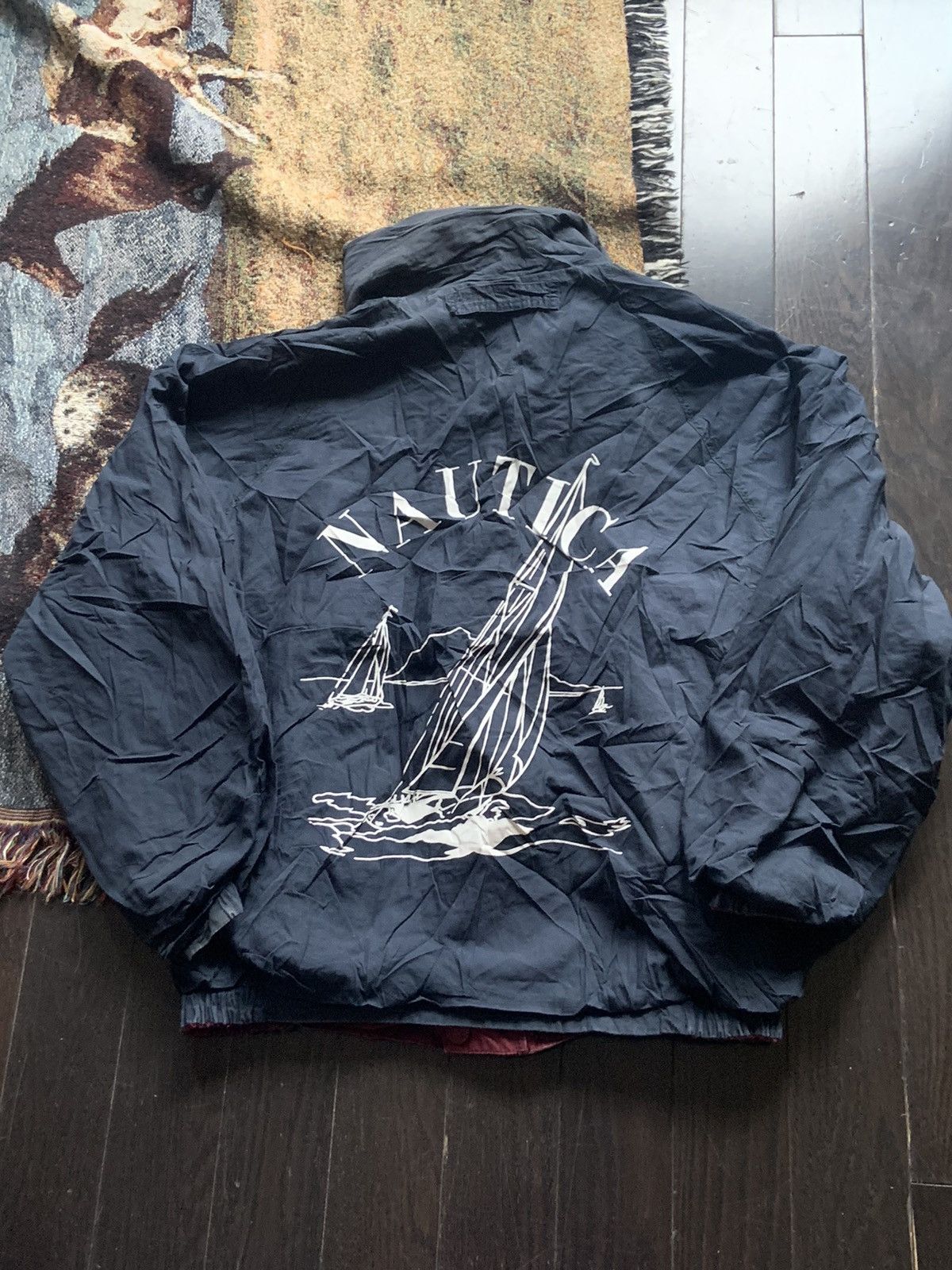Nautica × Vintage Vintage 90s Nautica Reversible Yacht Jacket | Grailed