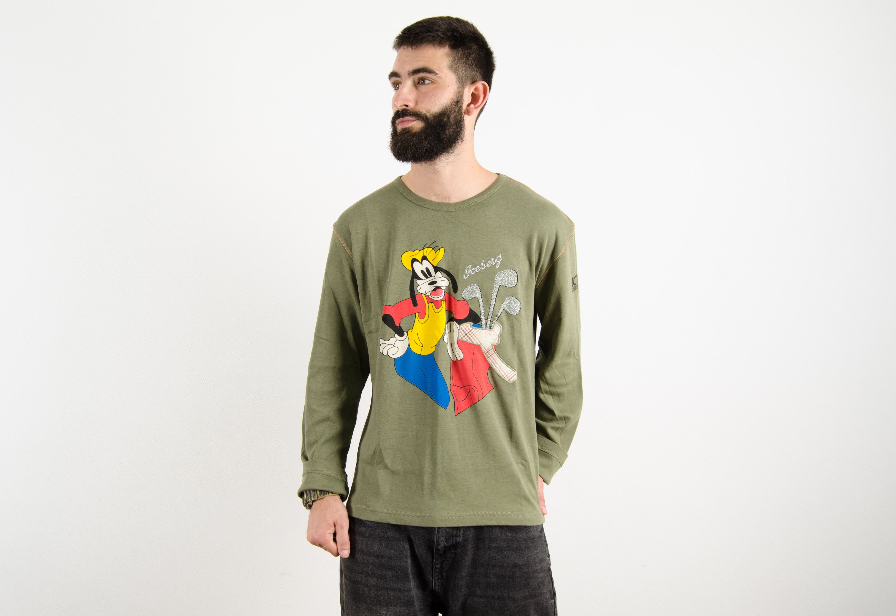 Iceberg Vintage Ice Iceberg History Goofy Long Sleeve Sweatshirt | Grailed