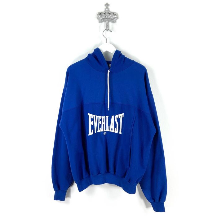 Vintage 70s EVERLAST BOXING HOODIE | Blue Thrift Fight Night UFC Vtg ...
