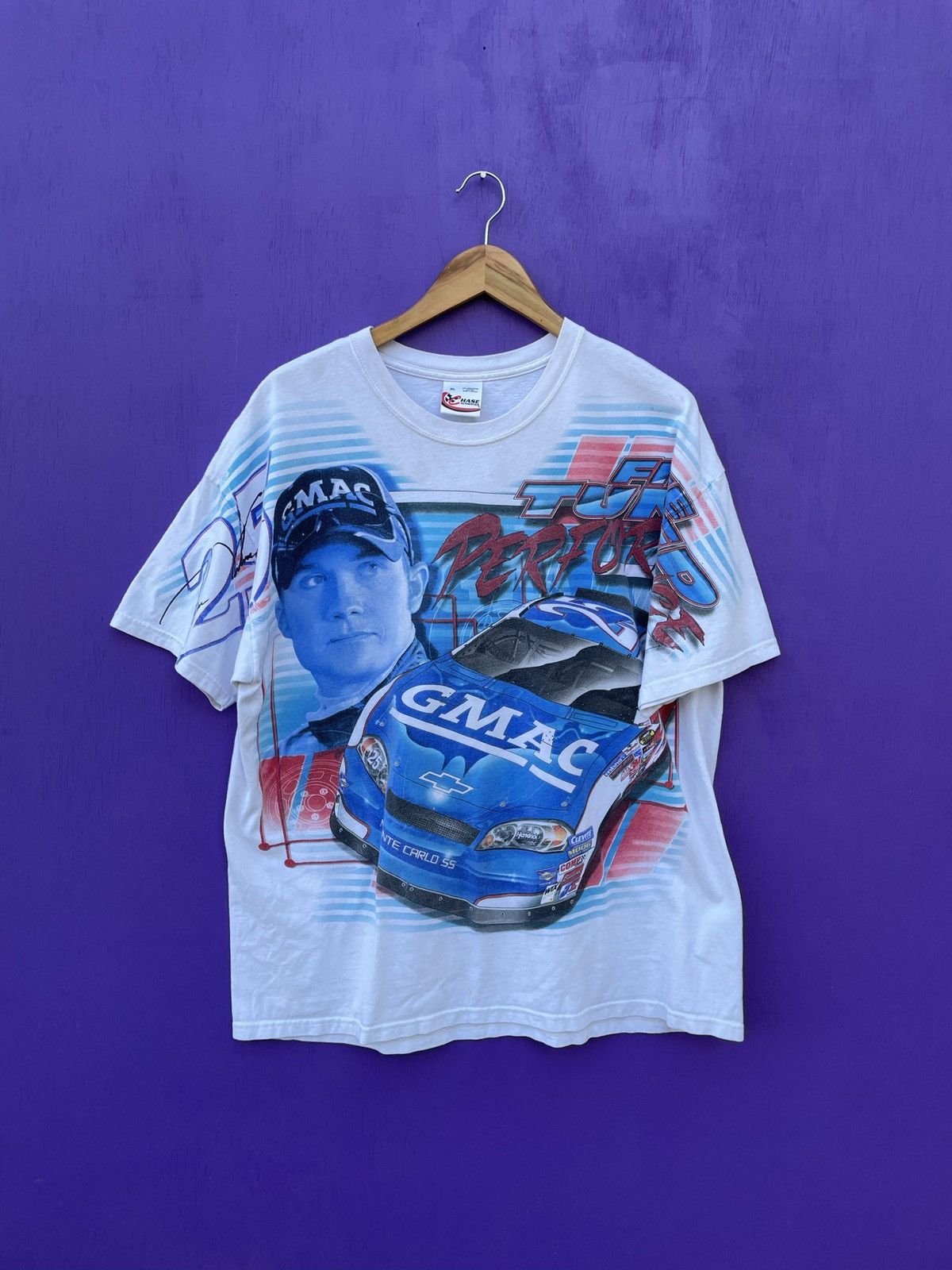 Vintage Vintage NASCAR Brian Vickers AOP t-shirt | Grailed