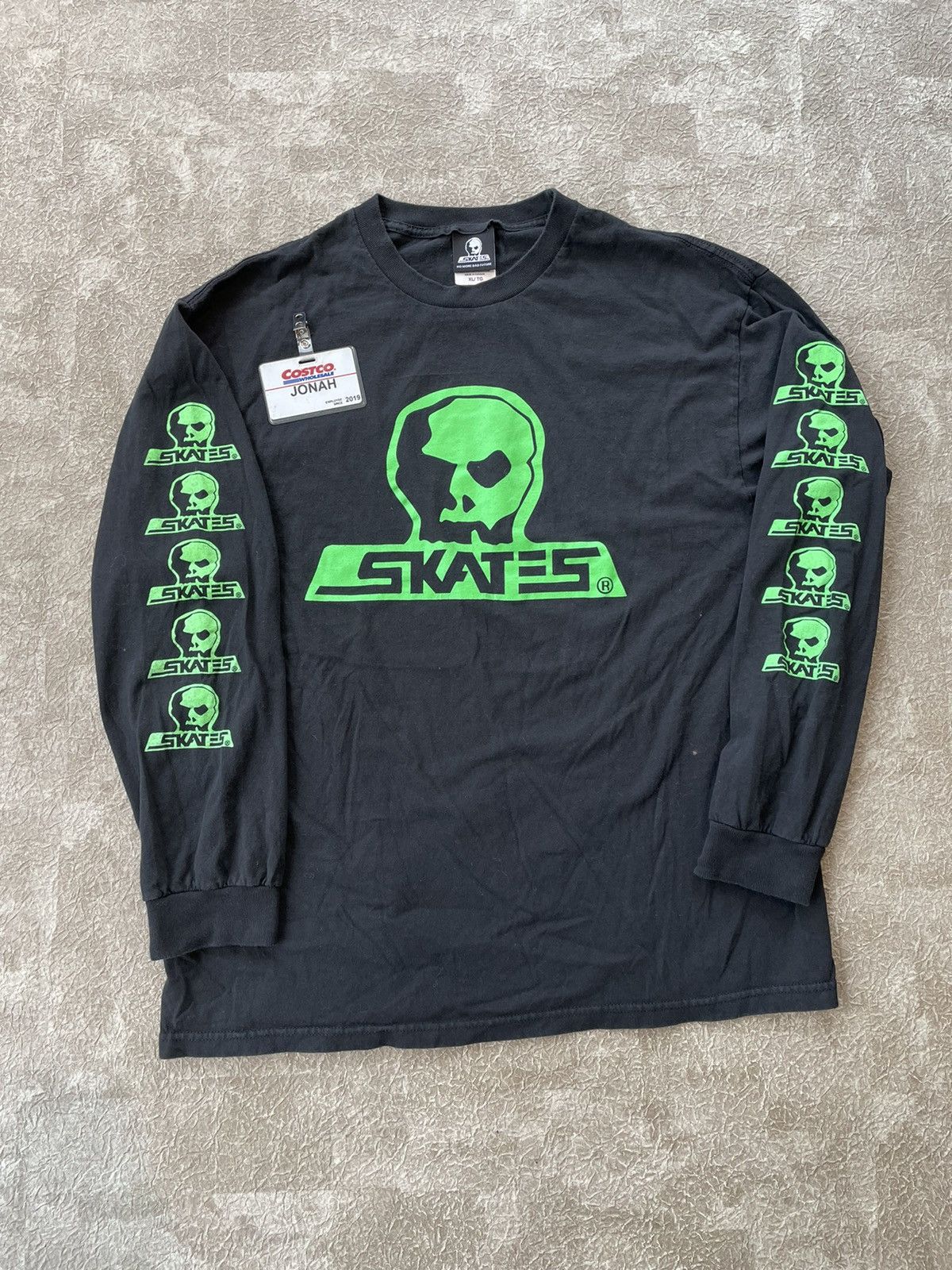 Skategang × Skulls × Vintage Vintage Y2K Skull Skates Longsleeve | Grailed