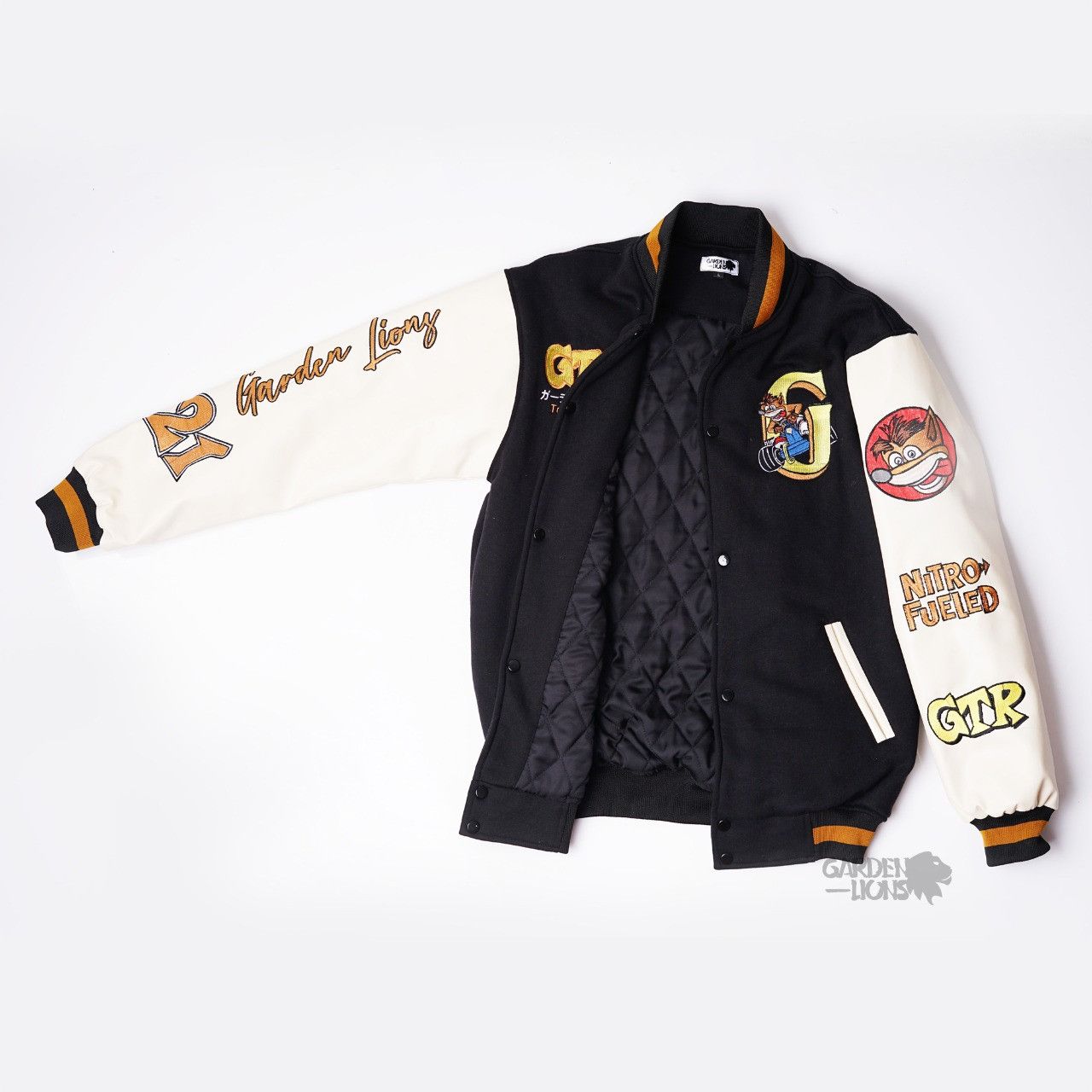 Varsity NEW VARSITY JACKET NITRO RACING CARTOON | Grailed
