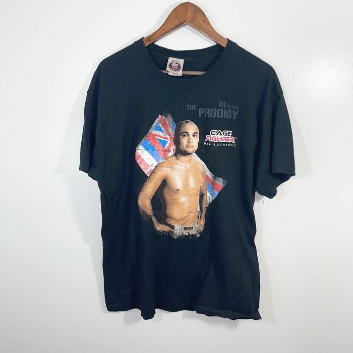 Vintage VINTAGE BJ Penn The Prodigy Cage Fighter MMA Authentic Shirt ...
