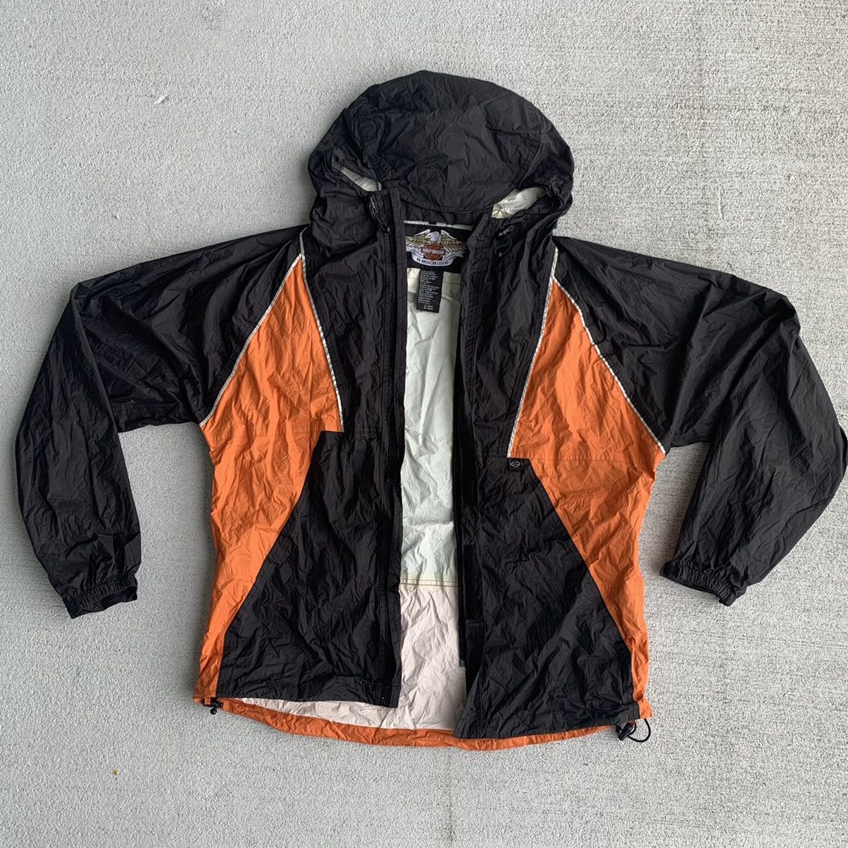 Harley Davidson × Vintage Vintage Harley-Davidson Shell Jacket | Grailed