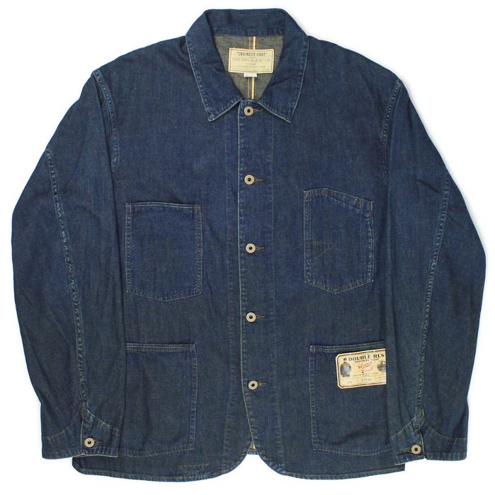RRL Ralph Lauren NEW Cotton Linen Selvedge Denim Engineer Jacket | Grailed