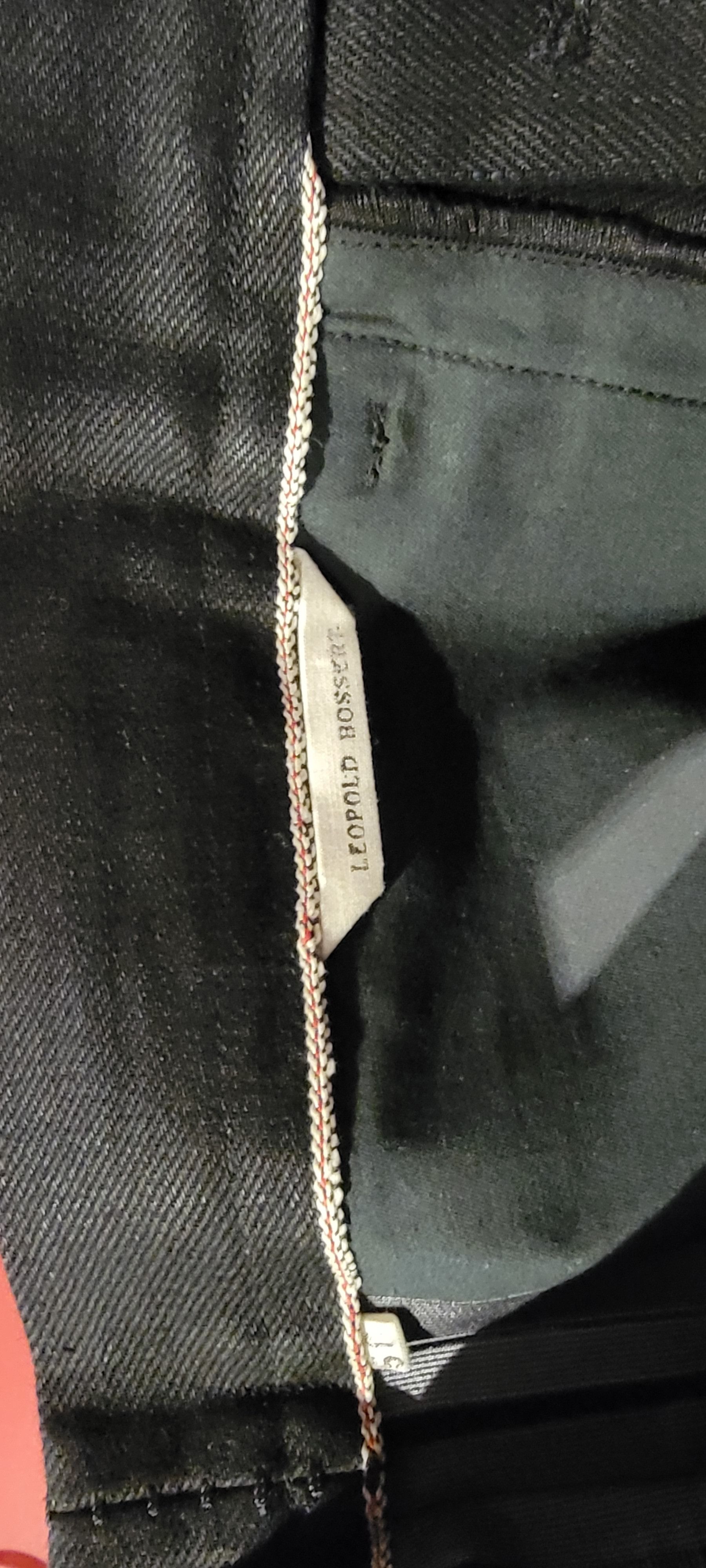 Leopold Bossert Leopold bossert overlock denim | Grailed