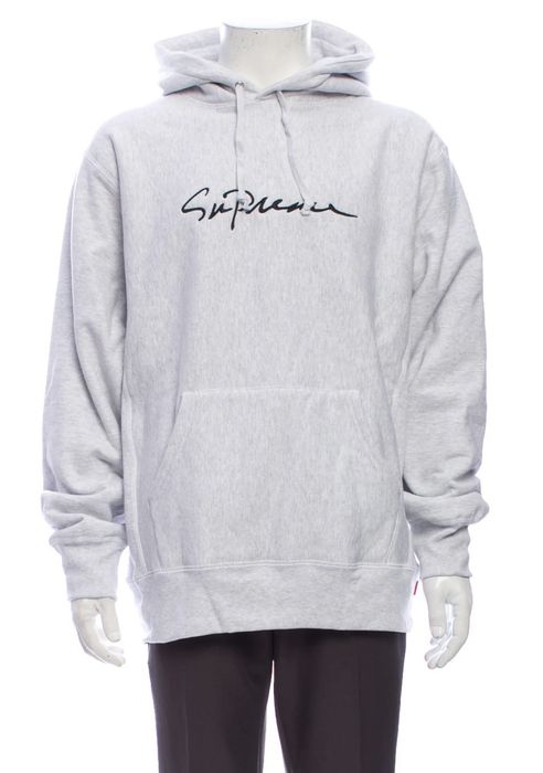 Supreme Supreme classic script hoodie | Grailed