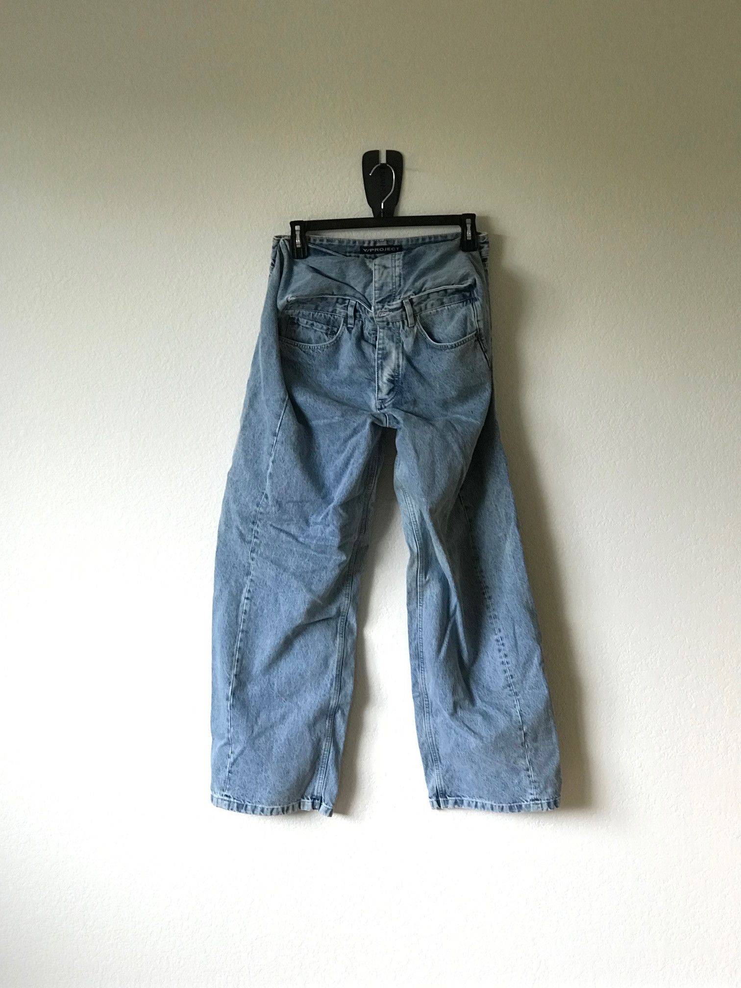 Y/Project Pop Up Blue Denim S | Grailed