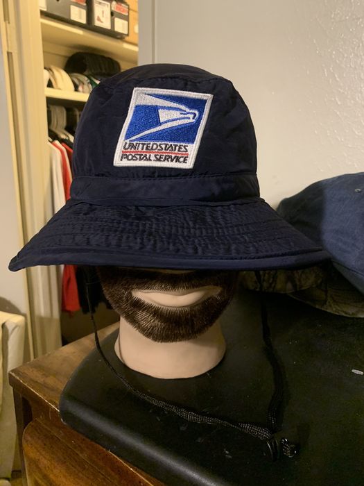 Anti Social Social Club Vintage Usps mailman bucket hat 90s | Grailed