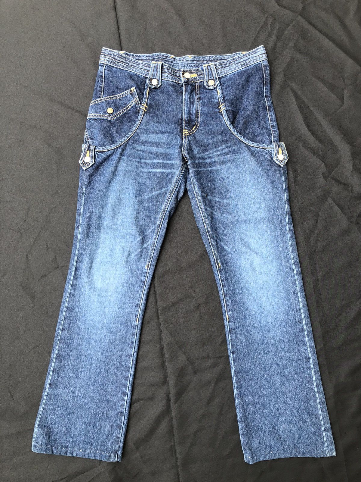 Vintage Vintage Hysteric Glamour Ozone Rock Flare Cargo Denim Pant ...