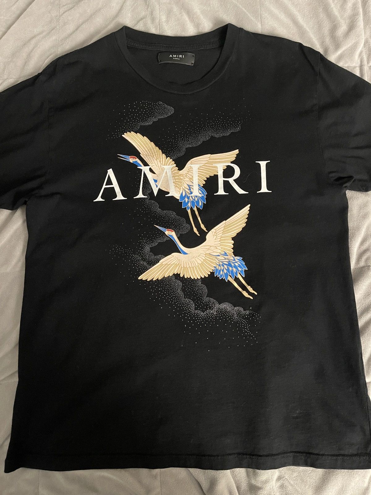 Amiri Amiri Crane Birds T-shirt | Grailed