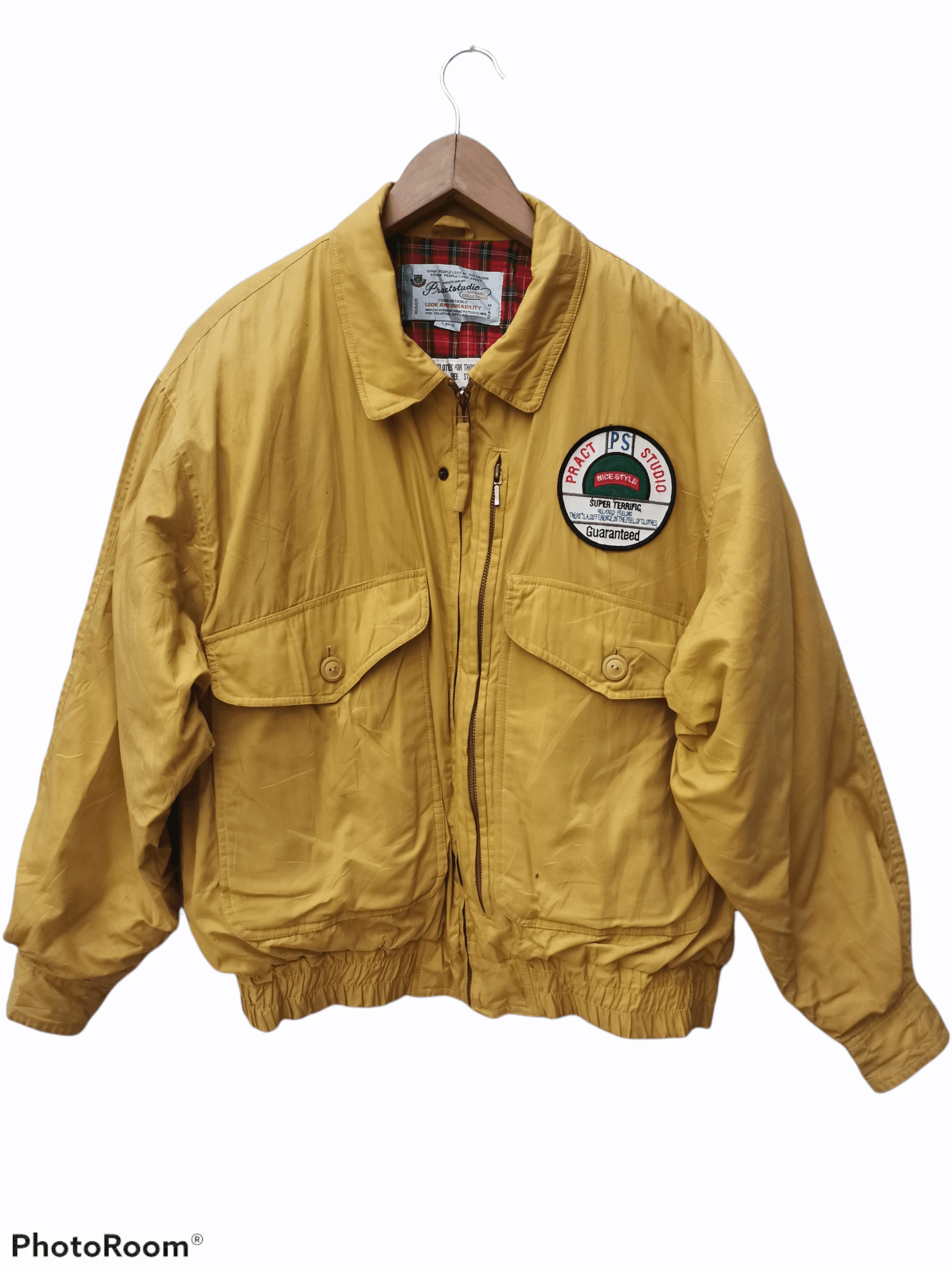 Japanese Brand Japanese Brand Pract Studio Patches Bomber Jacket | Grailed