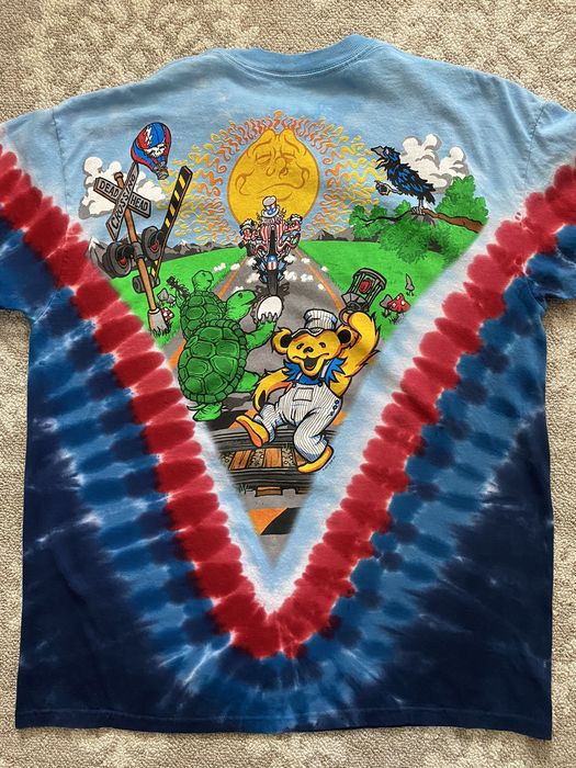 Liquid Blue Grateful Dead Moto Sam Tie-Dye | Grailed