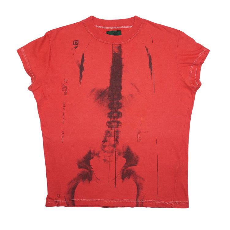 Jean Paul Gaultier Jean Paul Gaultier SS90 Red X-Ray T-Shirt | Grailed