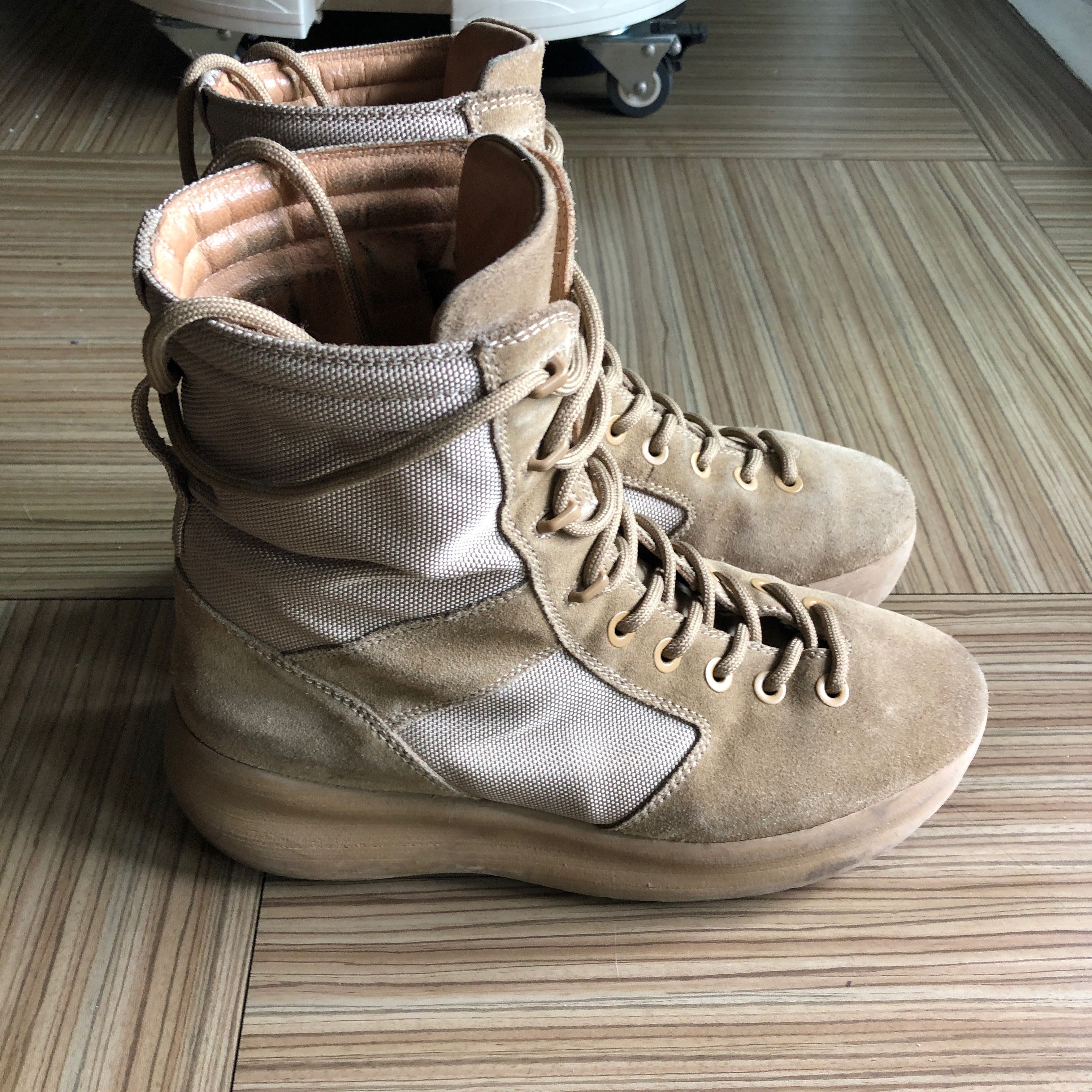 Yeezy Season *FINAL DROP* Yeezy Season 3 Military Boot Sand 10 | Grailed