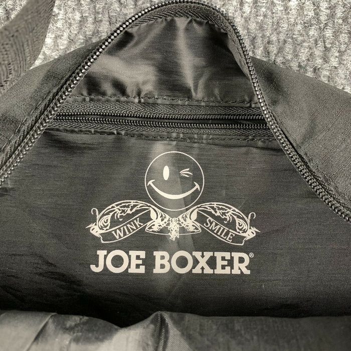 Joe Boxer Joe Boxer Tote Shoulder Bag Multi Pocket Purse Retro Black ...