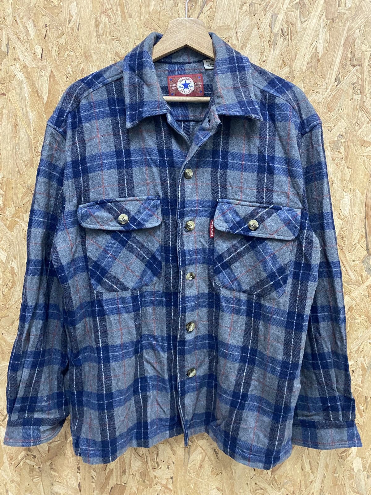 Vintage Converse Flannel Wool Vintage | Grailed