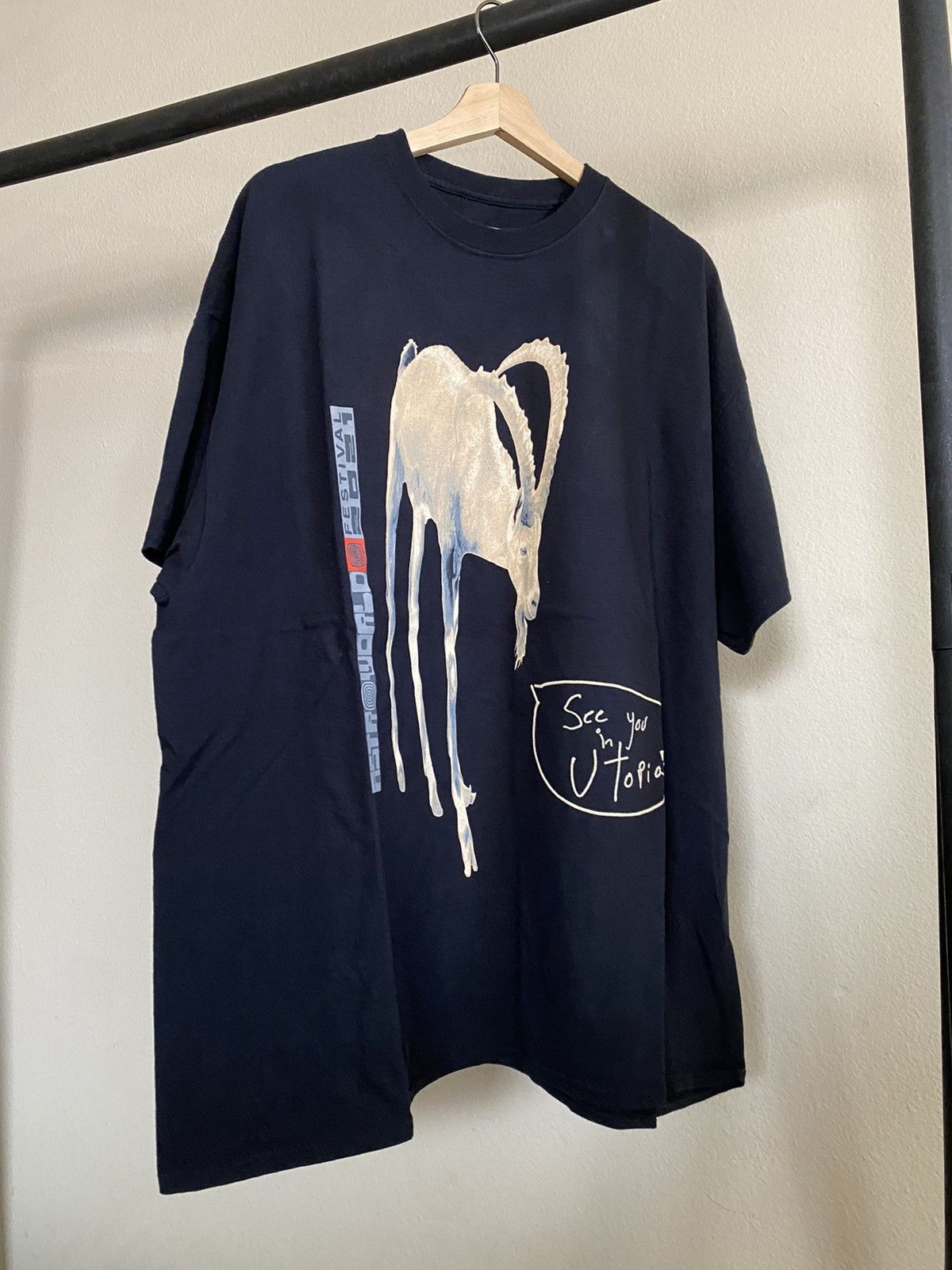 Travis Scott 2021 Astroworld/Travis Scott “Goat” Tee | Grailed