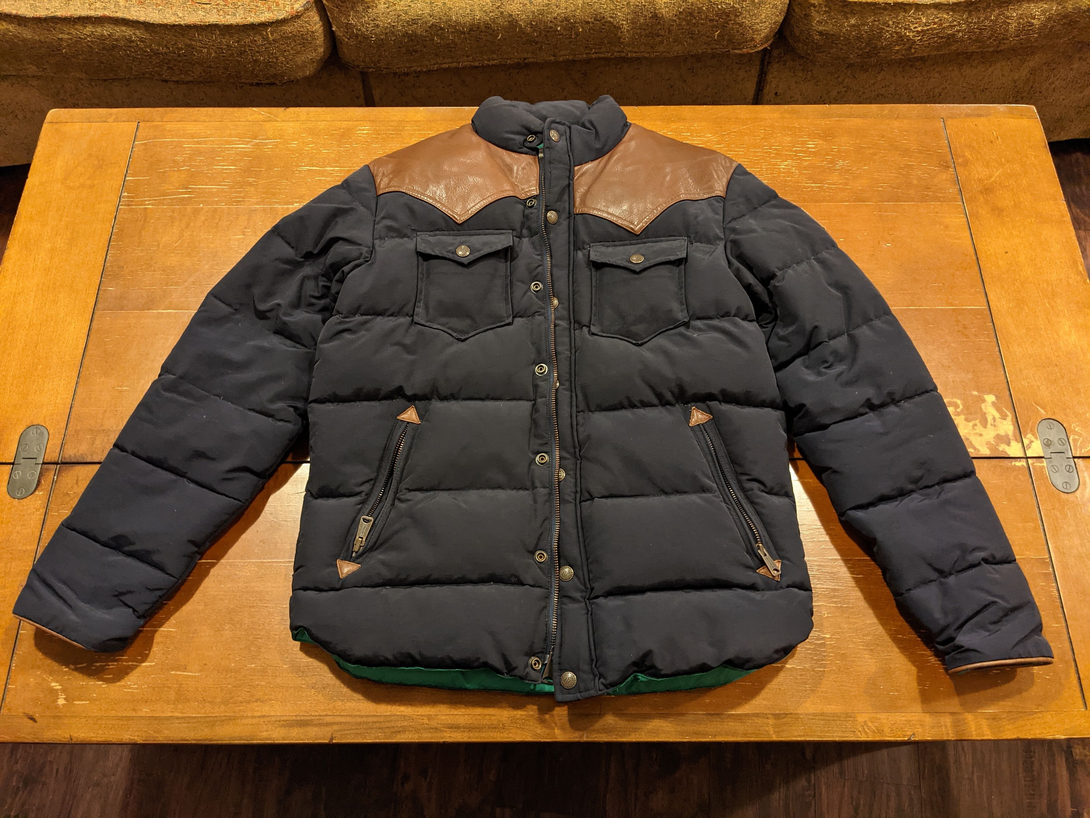 Penfield Penfield Stapleton navy down puffer jacket | Grailed