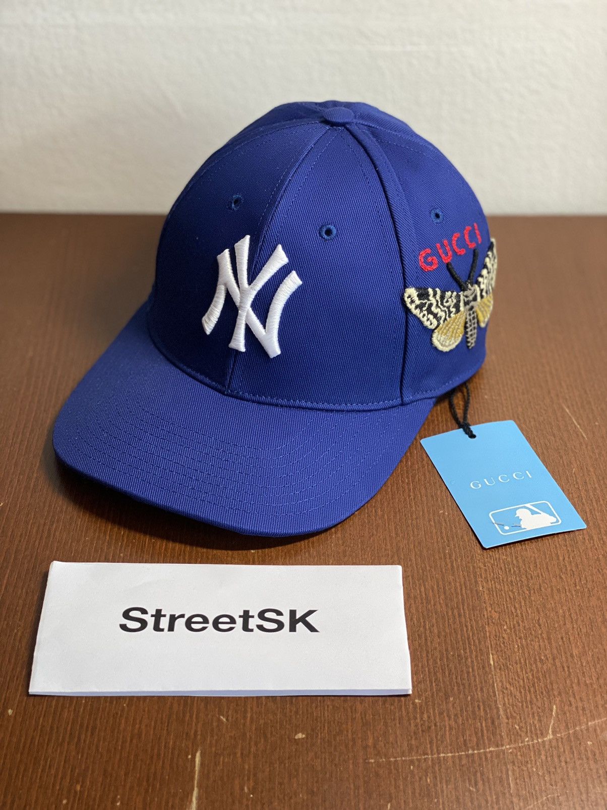 Gucci × New York Yankees Gucci NY Yankees hat cap | Grailed