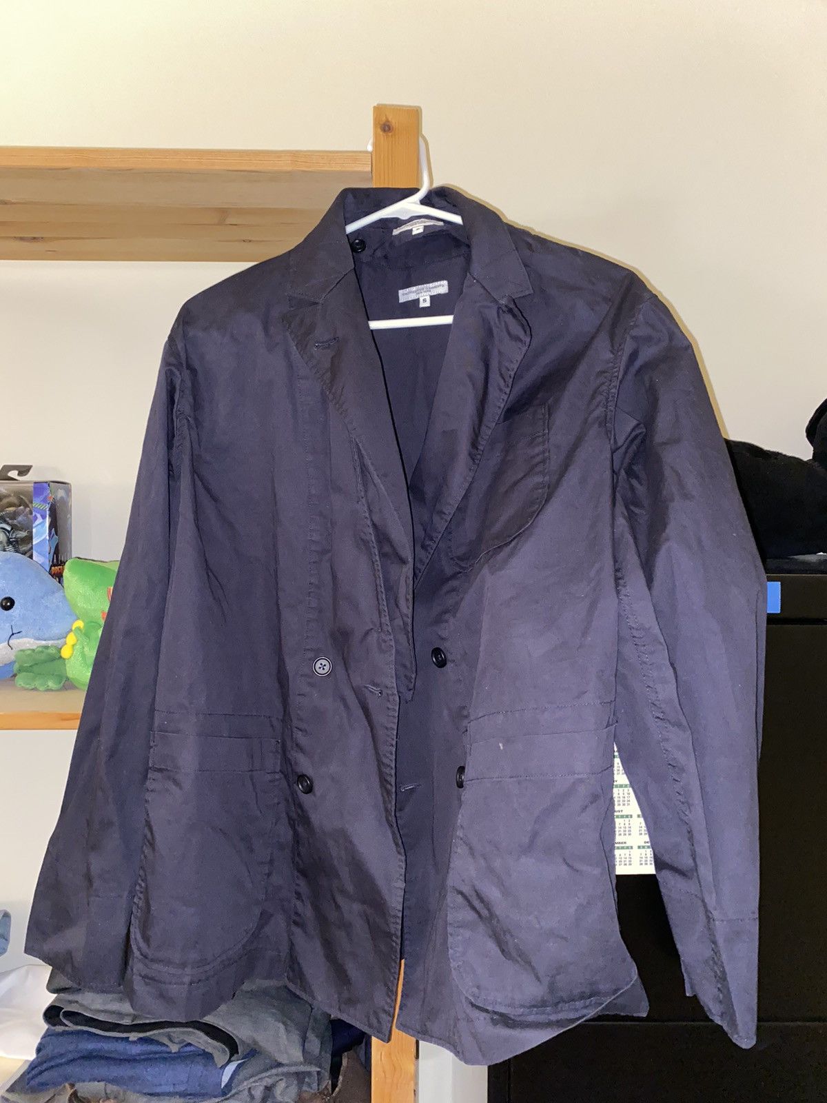 Engineered Garments EG SS19 DL Twill Dark Navy Jacket (Small) | Grailed