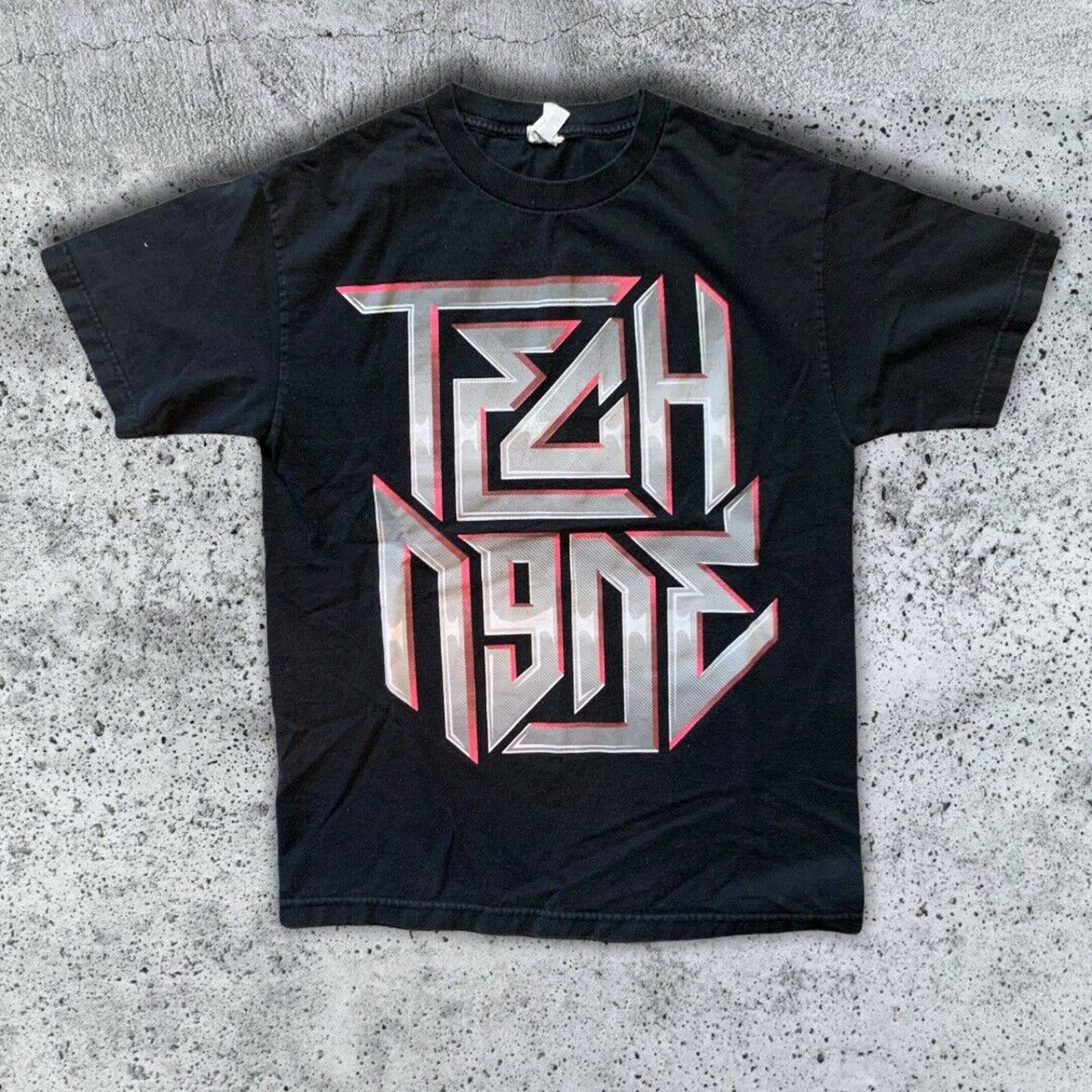 Band Tees × Streetwear × Vintage Tech Nine The Storm Tour Shirt Size M ...