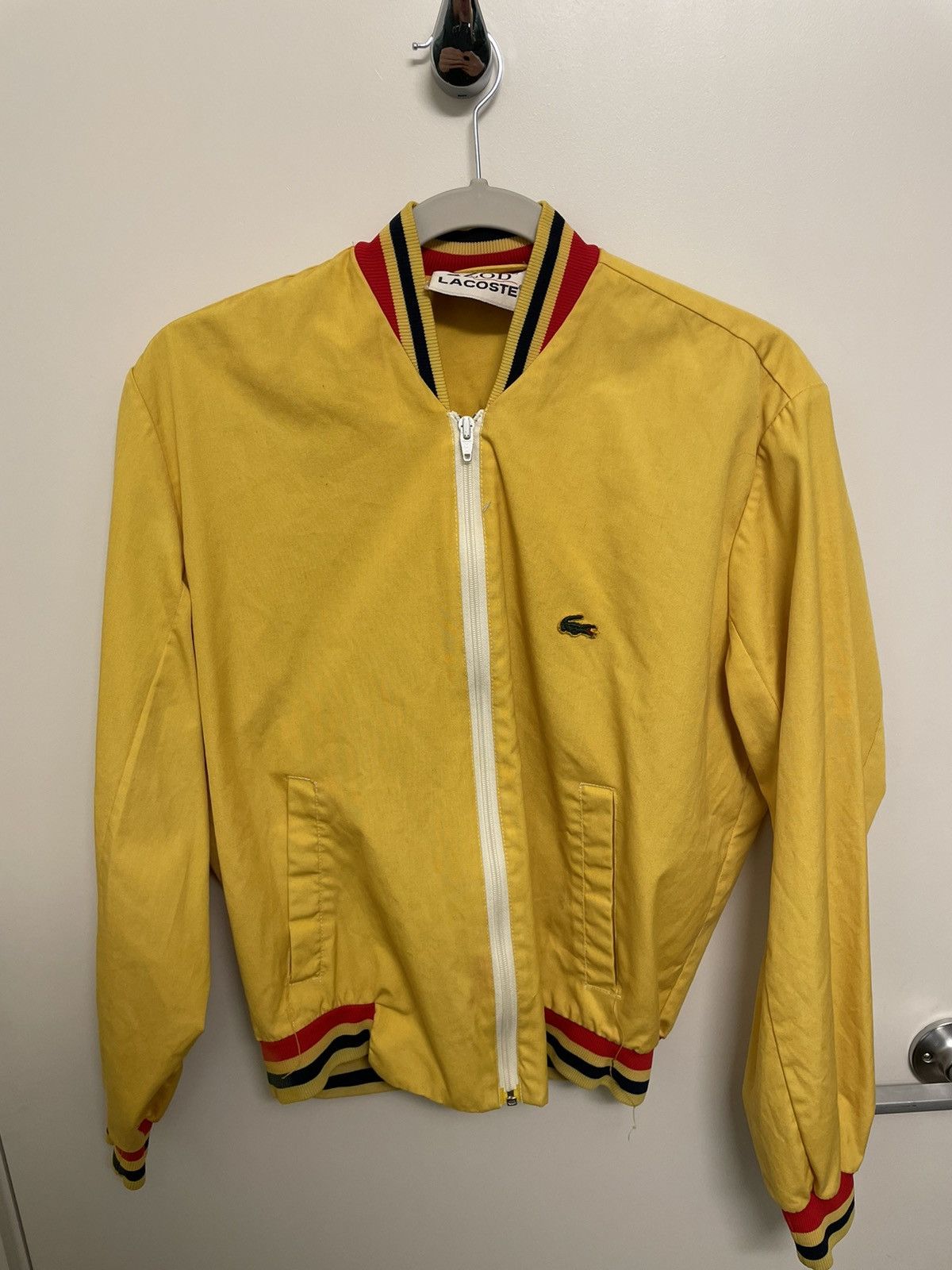 Izod × Lacoste × Vintage Vintage Lacoste Izod Harrington Track Jacket ...
