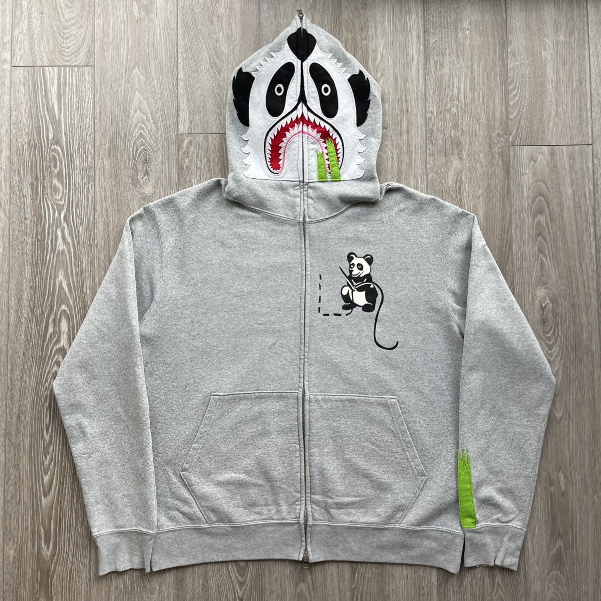 Bape ‘10 Bape panda full zip | Grailed