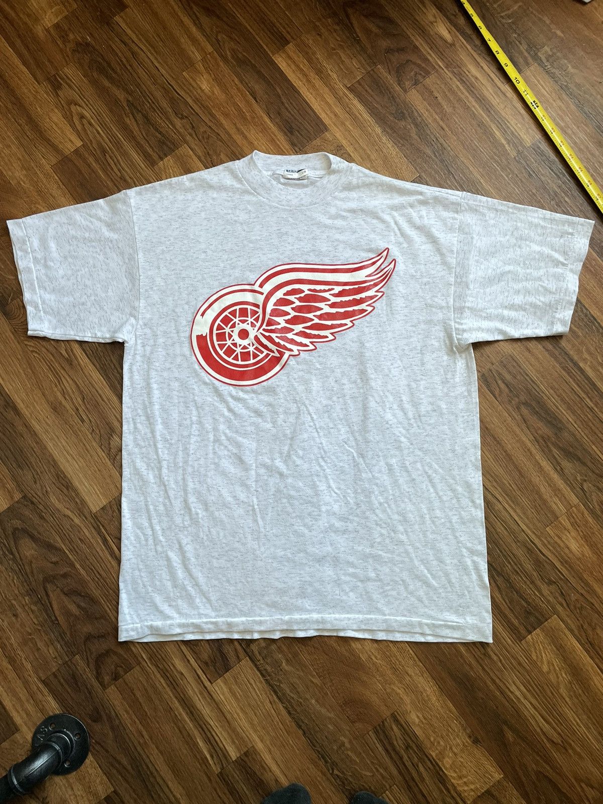 Red Wing × Vintage Vintage Detroit Red Wings 90s Grey Single Stitch ...