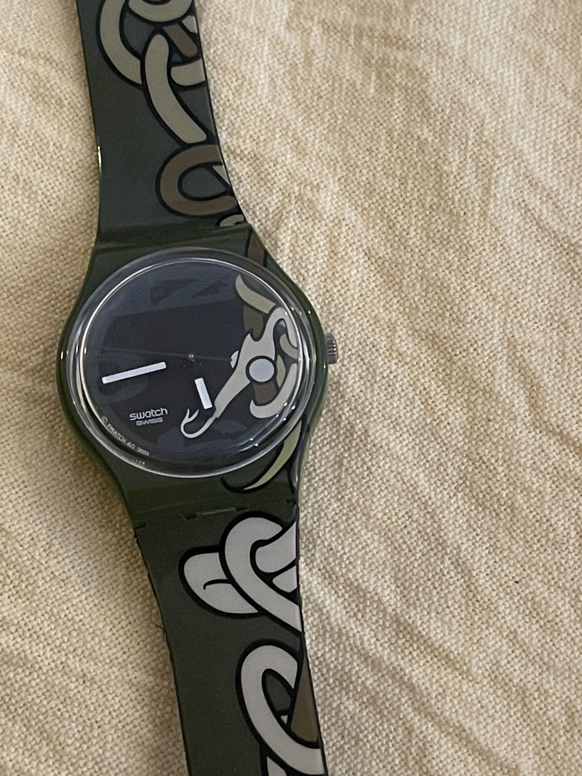 Swatch × Vintage Vintage Swatch Snowpass Green Watch | Grailed