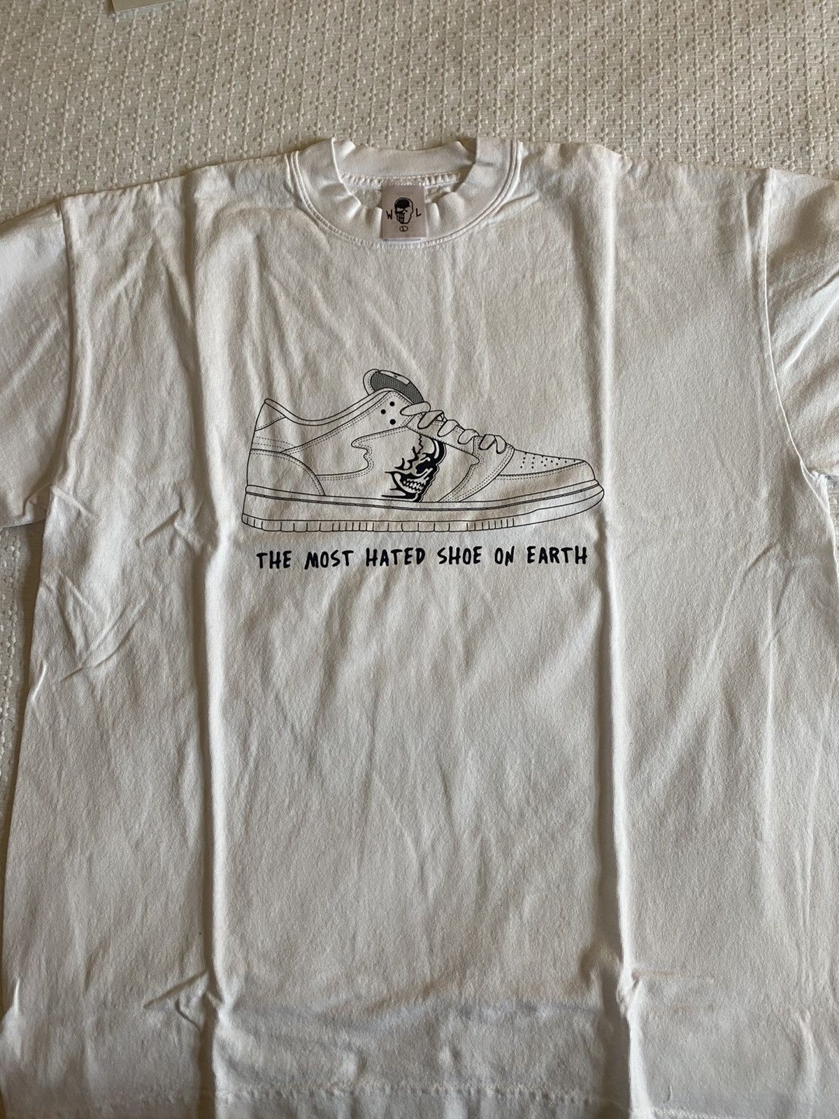 Warren Lotas Warren Lotas Most Hated Shoe On Earth” Tee Grailed