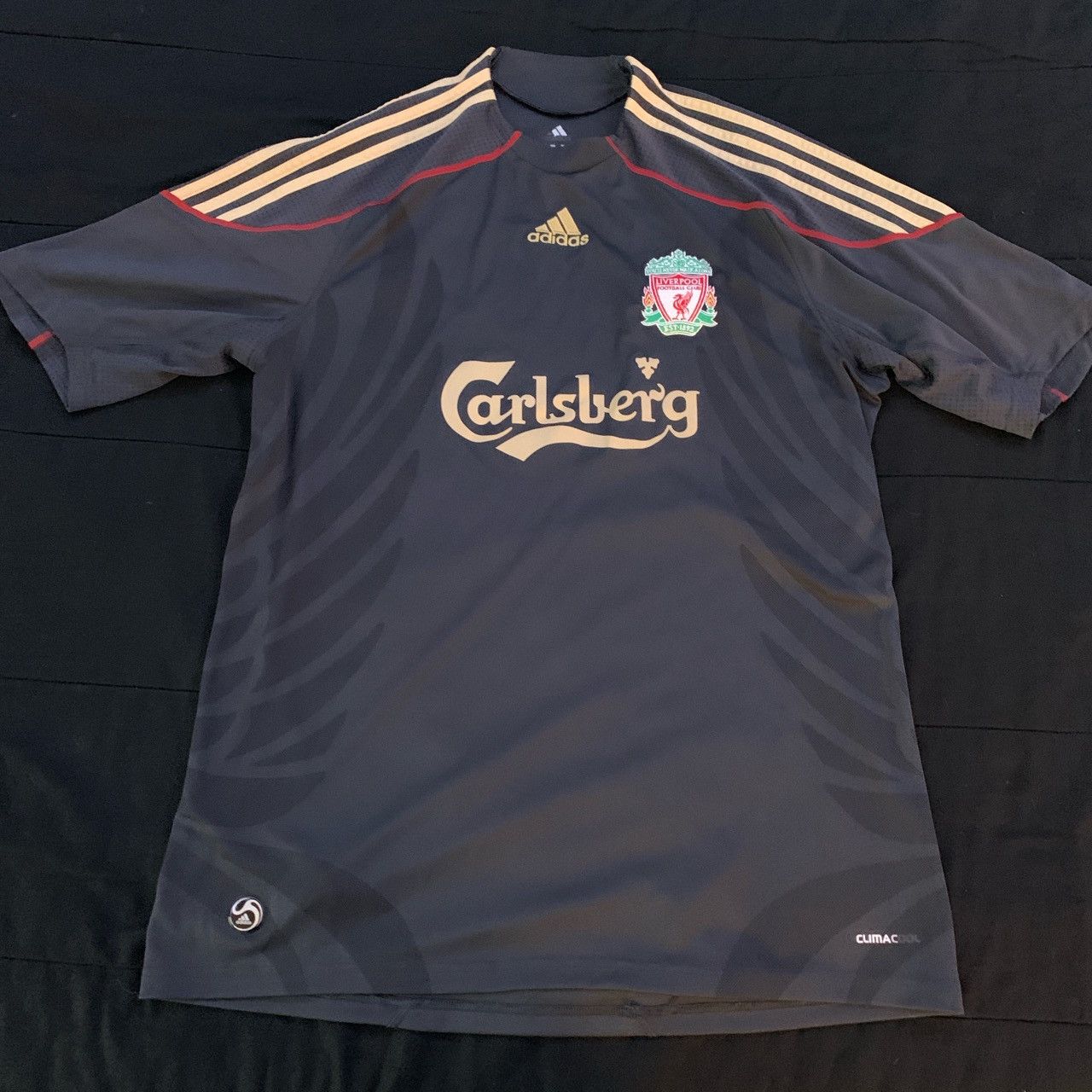 Adidas × Liverpool × Soccer Jersey Liverpool 2009-2010 Away Jersey ...