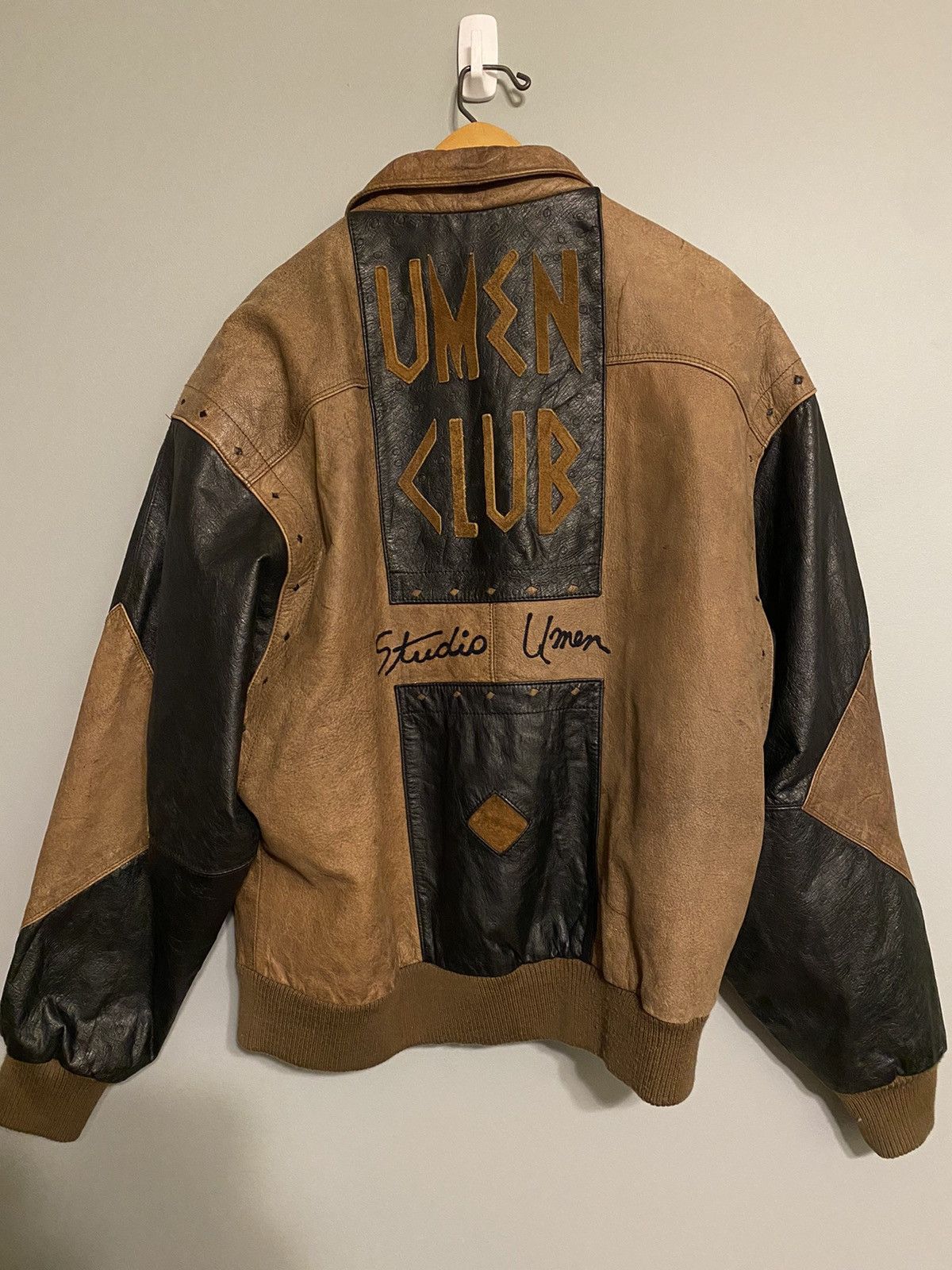 Vintage Vintage Studio Umen leather jacket | Grailed