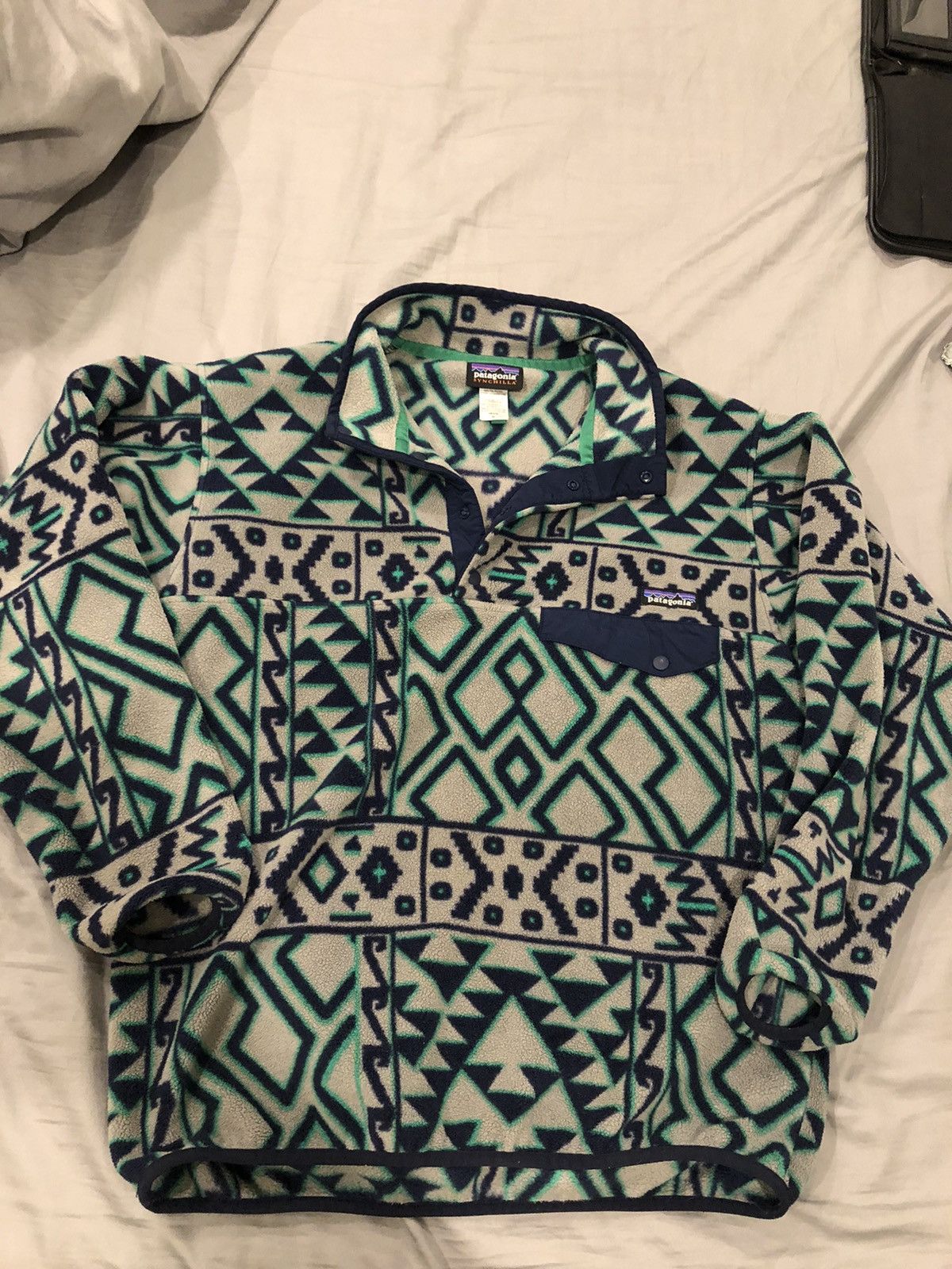 Patagonia Rare Patagonia Synchilla Vintage Aztec Fleece | Grailed Patagonia Rare Patagonia Synchilla Vintage Aztec Fleece | Grailed
