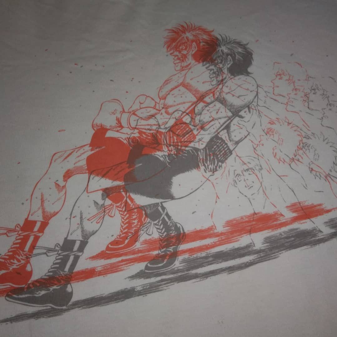 Comics VTG Y2K Hajime No Ippo HAWK VS. Takamura tshirt anime | Grailed
