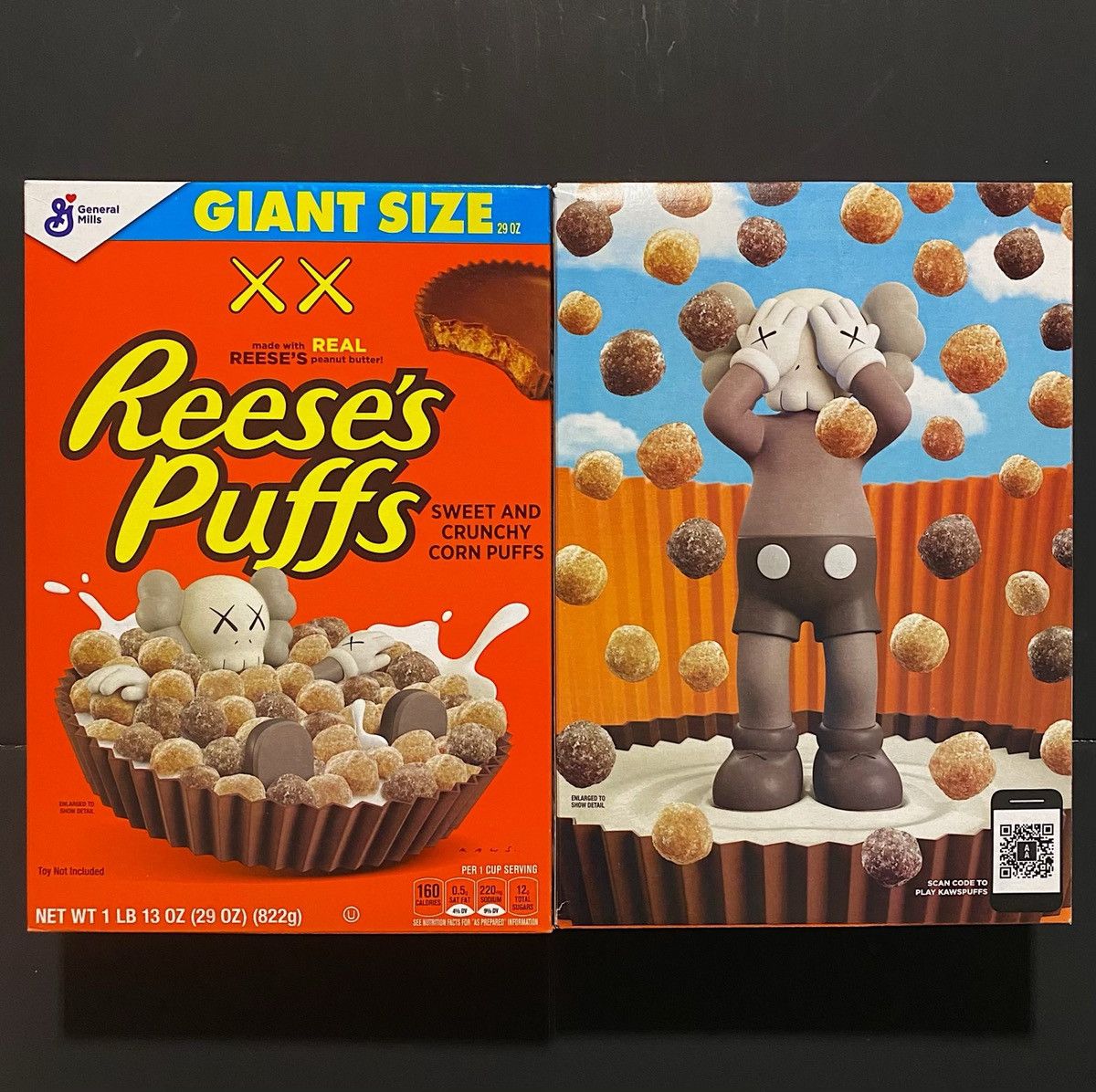 Bape × Kaws × Supreme Kaws Reese’s Puffs | Grailed