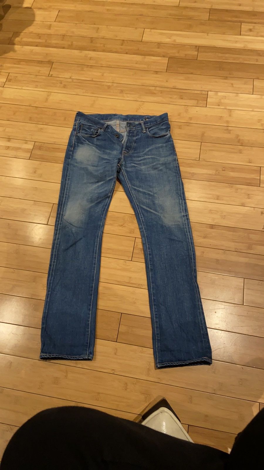 Kuro Japanese Brand x Kuro x Kuro Graphite Jeans | Grailed