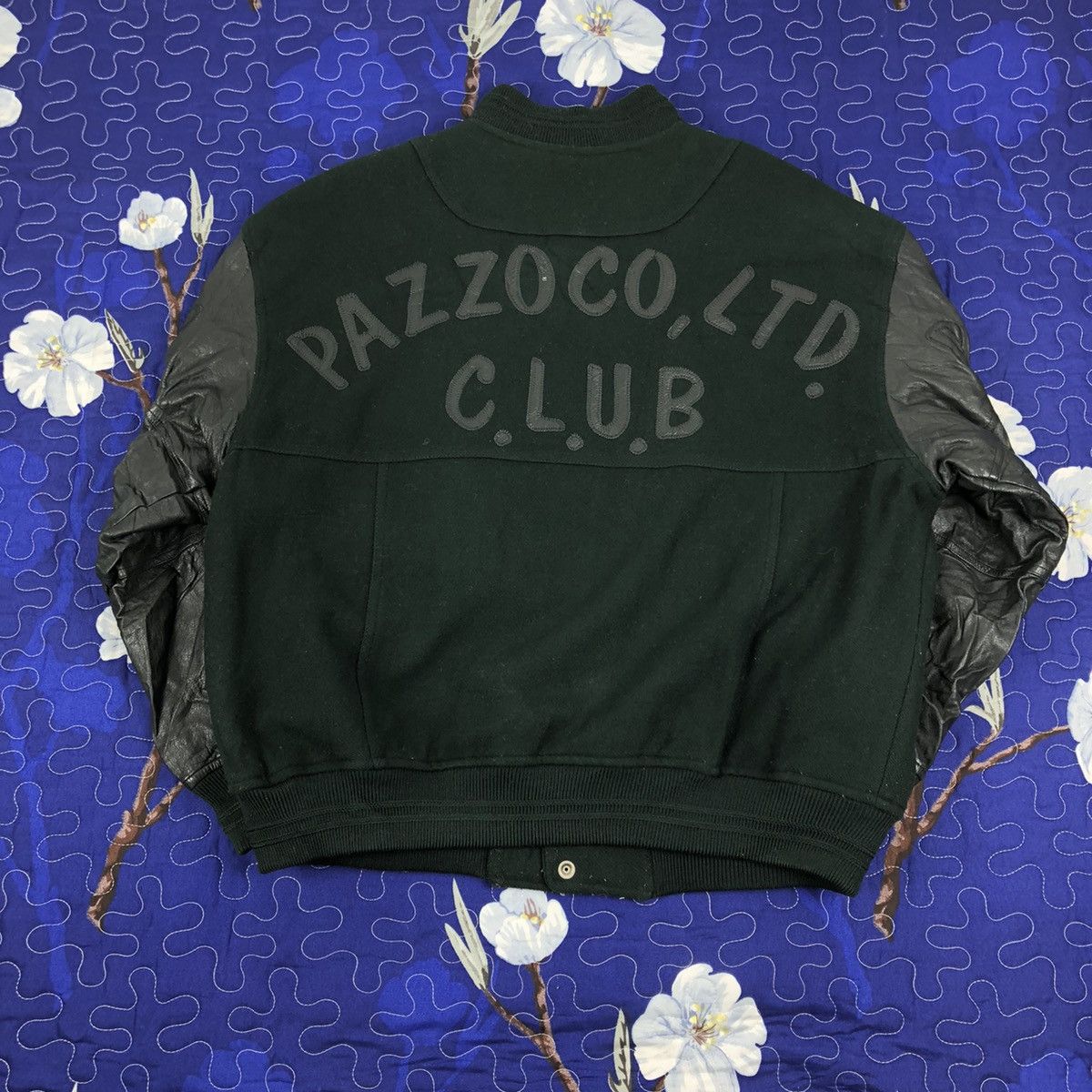 Vintage Vintage Pazzo Co,LTD Japan Leather Varsity Jacket | Grailed