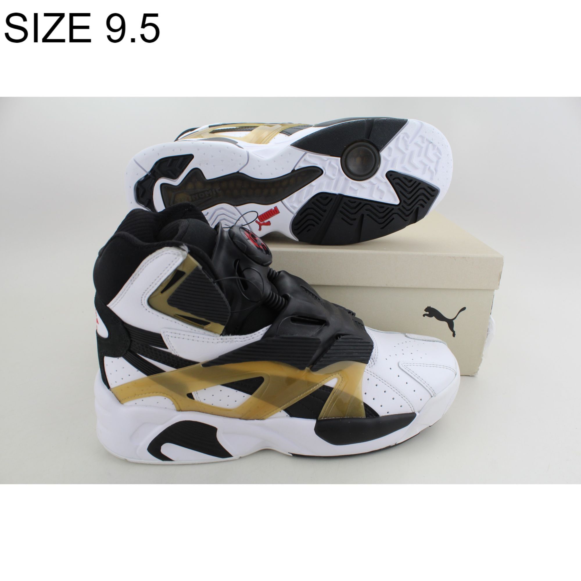 Puma Disc System Weapon OG Puma White/Puma Black 373344 01 | Grailed