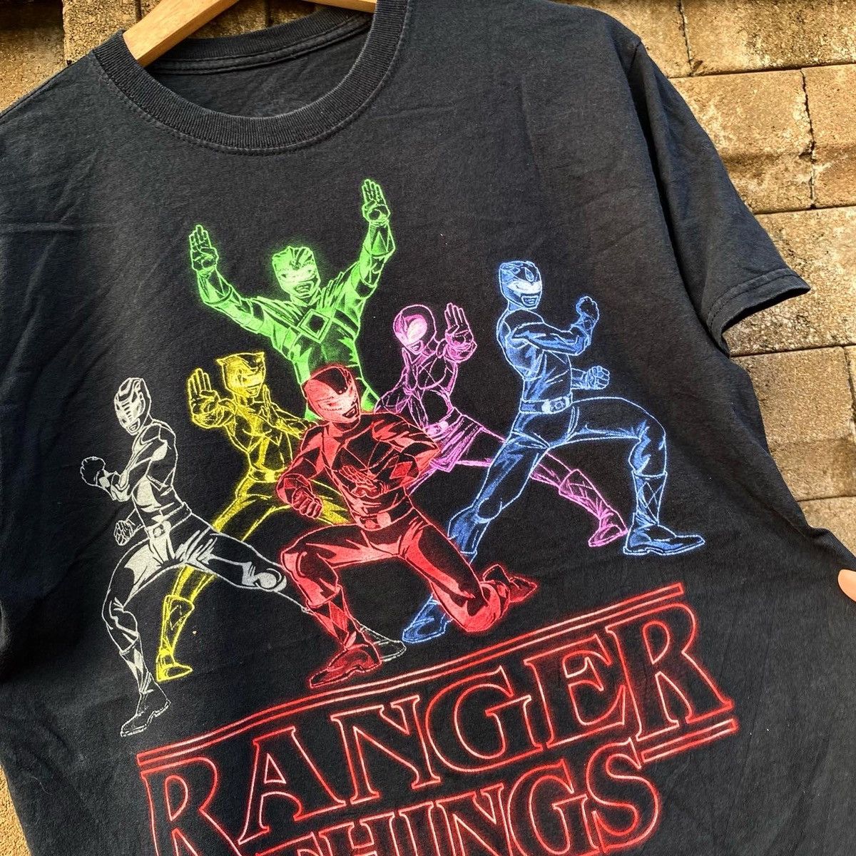 Streetwear × Vintage Power Ranger X Stranger Things (Limited Edition ...